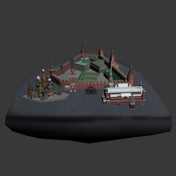 3d model kremlin