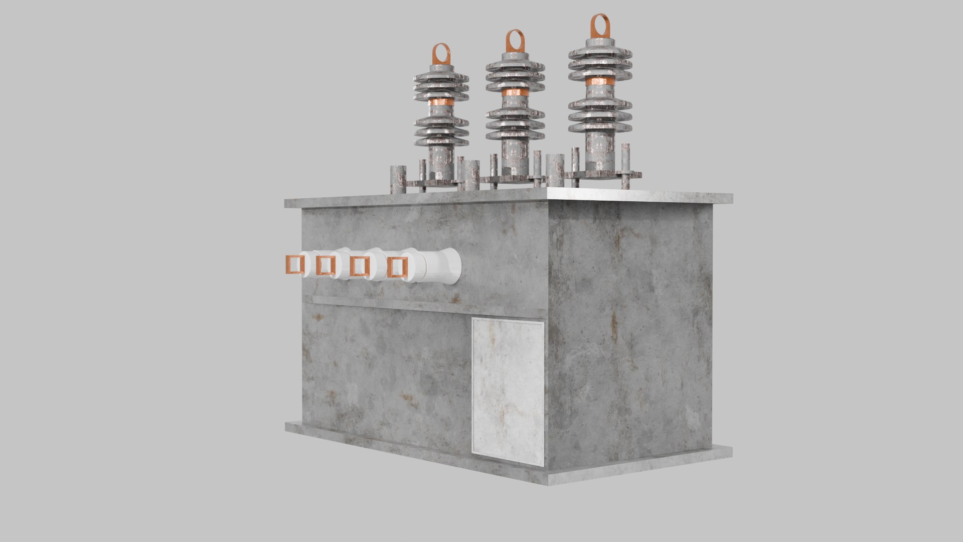 3D Model Electric Transformer Realistic 3D Model - TurboSquid 2220763