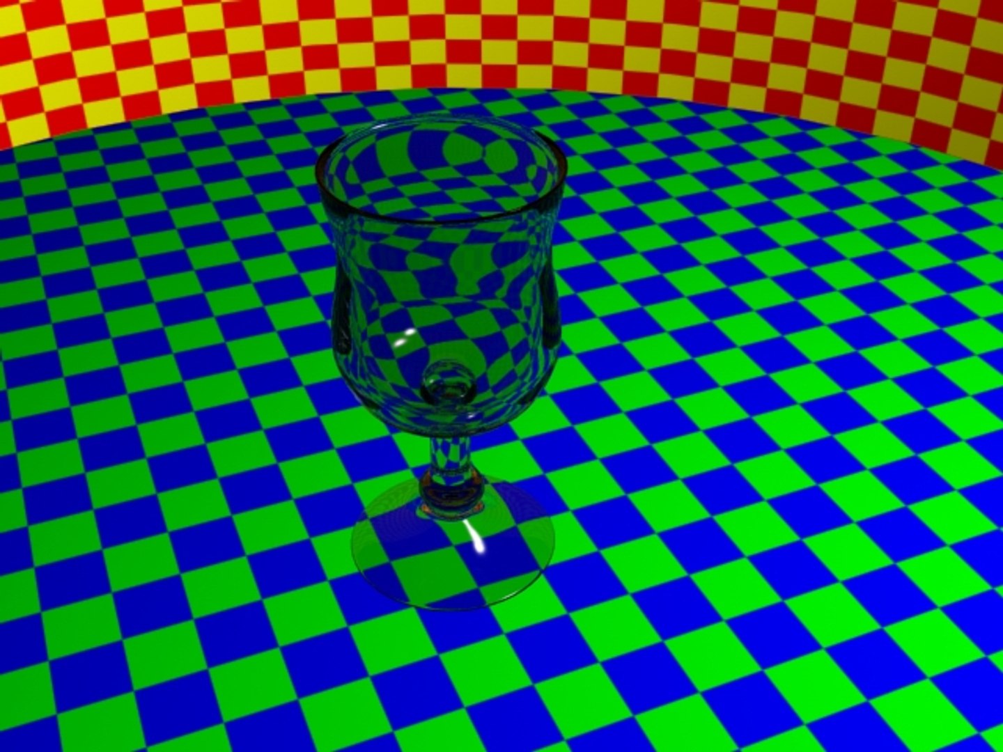 raytraced glass 3d max