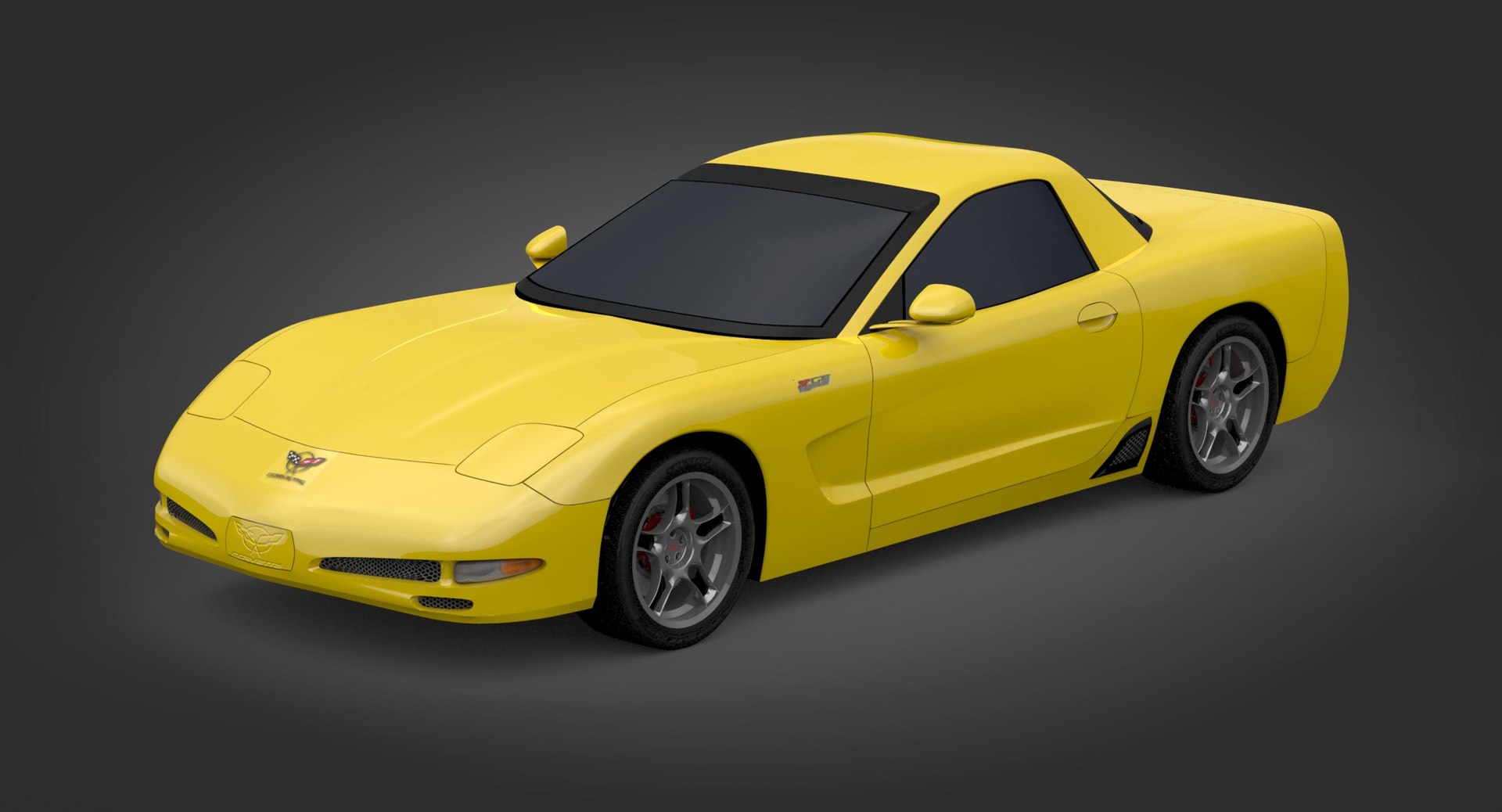 3d Chevrolet Corvette C5 Z06 Model