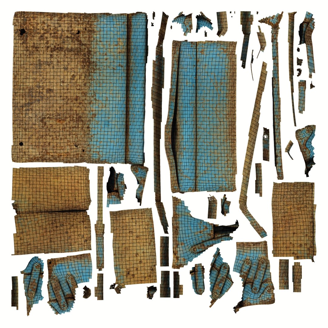 Rusty Metal Toolbox Raw Scanned model - TurboSquid 1793955