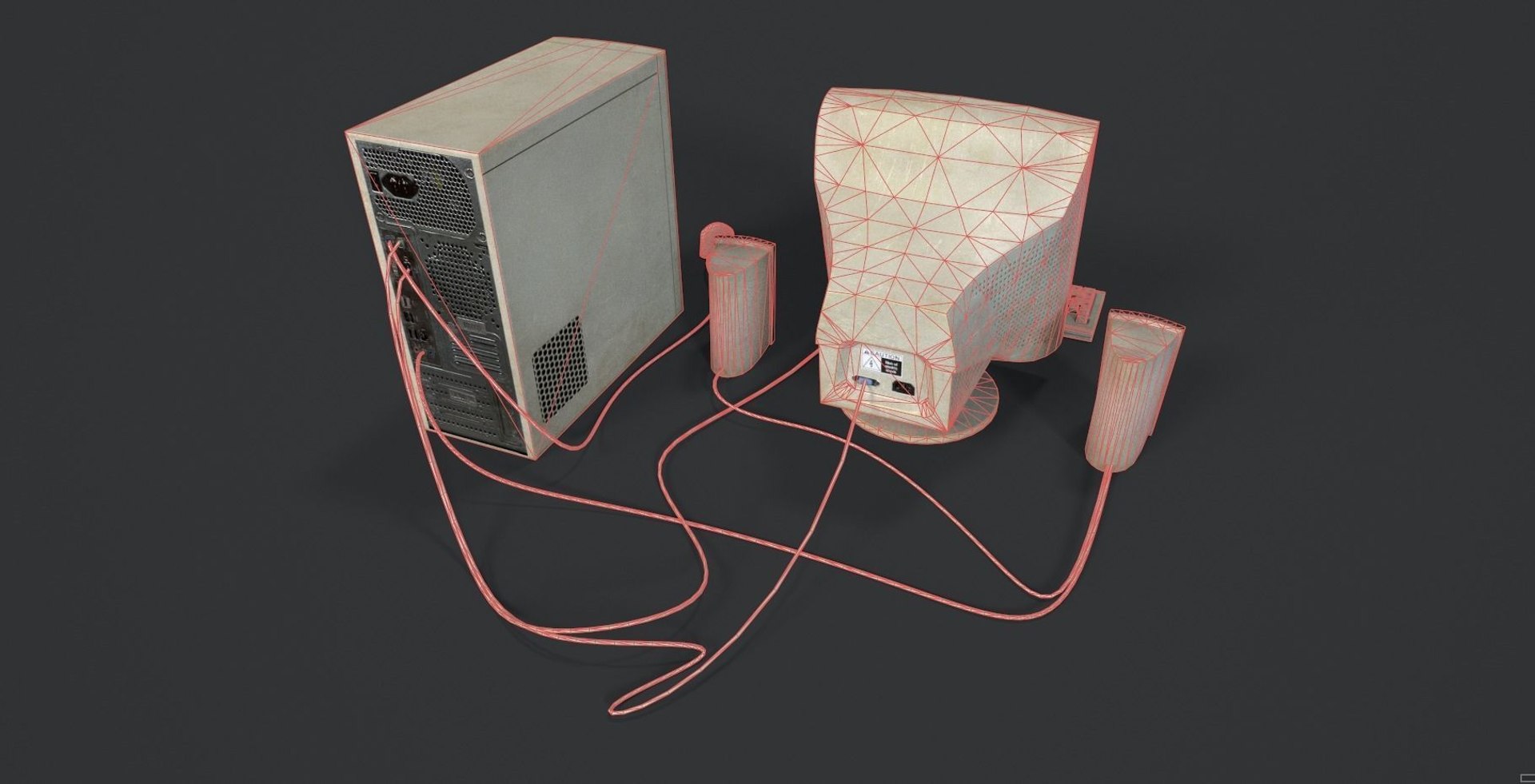 3D Old Computer Model - TurboSquid 2137842