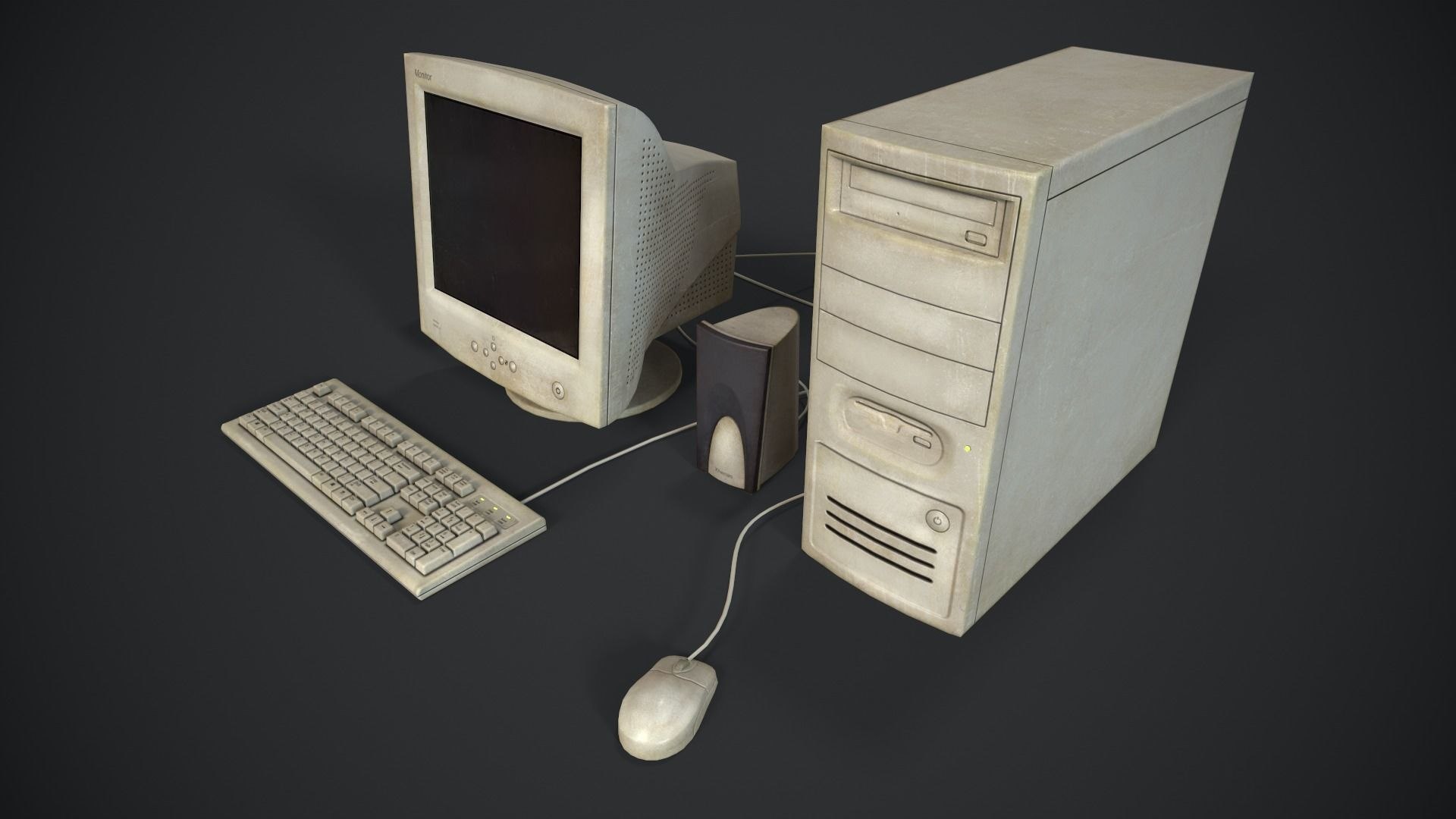 3D Old Computer Model - TurboSquid 2137842