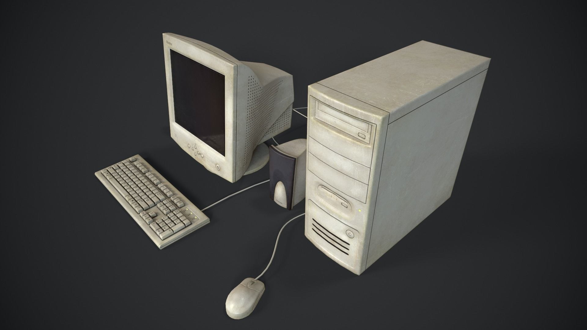 3D Old Computer Model - TurboSquid 2137842