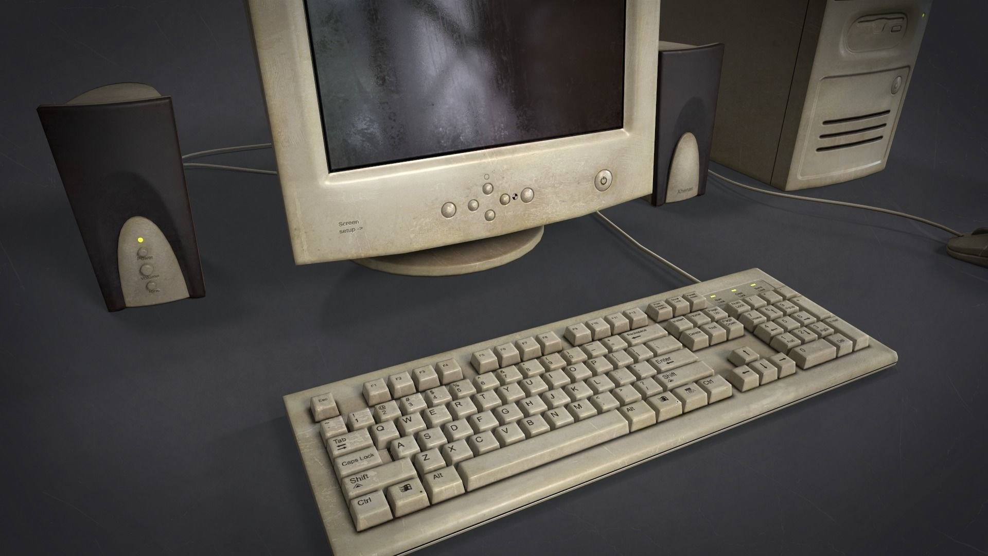 3D Old Computer Model - TurboSquid 2137842