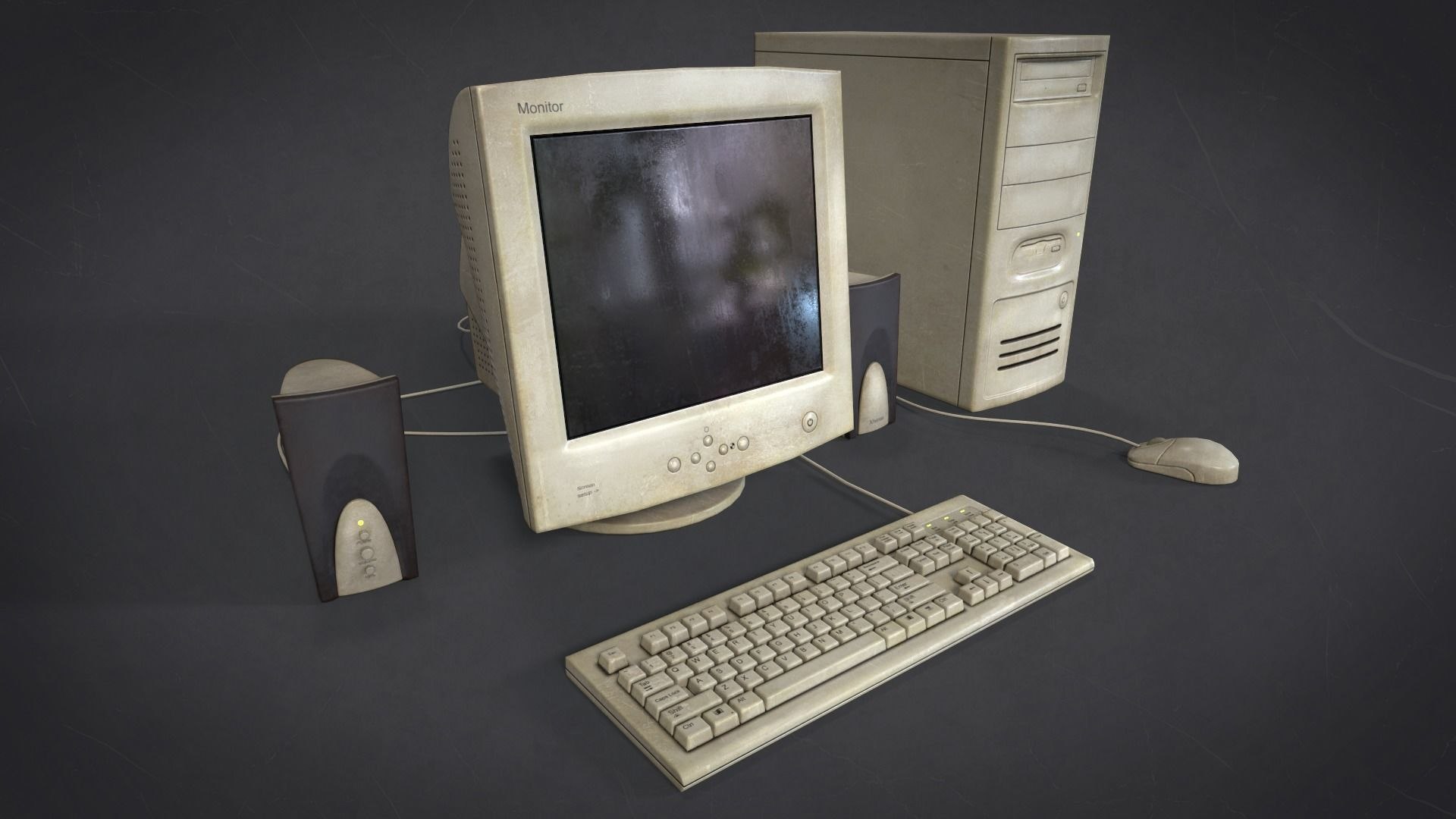 3D Old Computer Model - TurboSquid 2137842