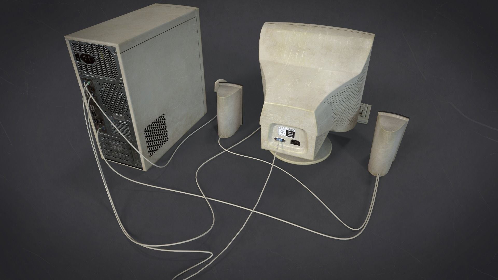 3D Old Computer Model - TurboSquid 2137842