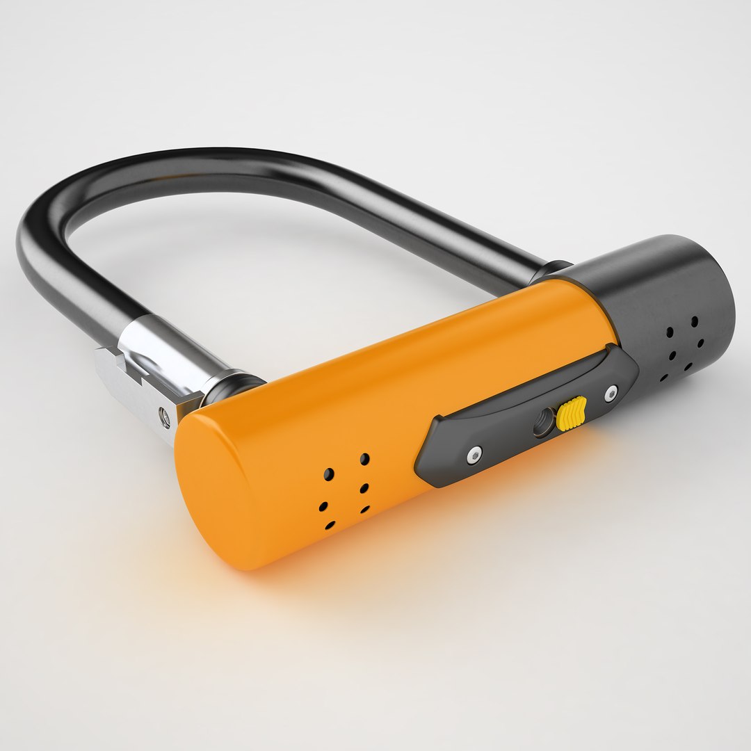 3D Model Bike Lock - TurboSquid 1709938