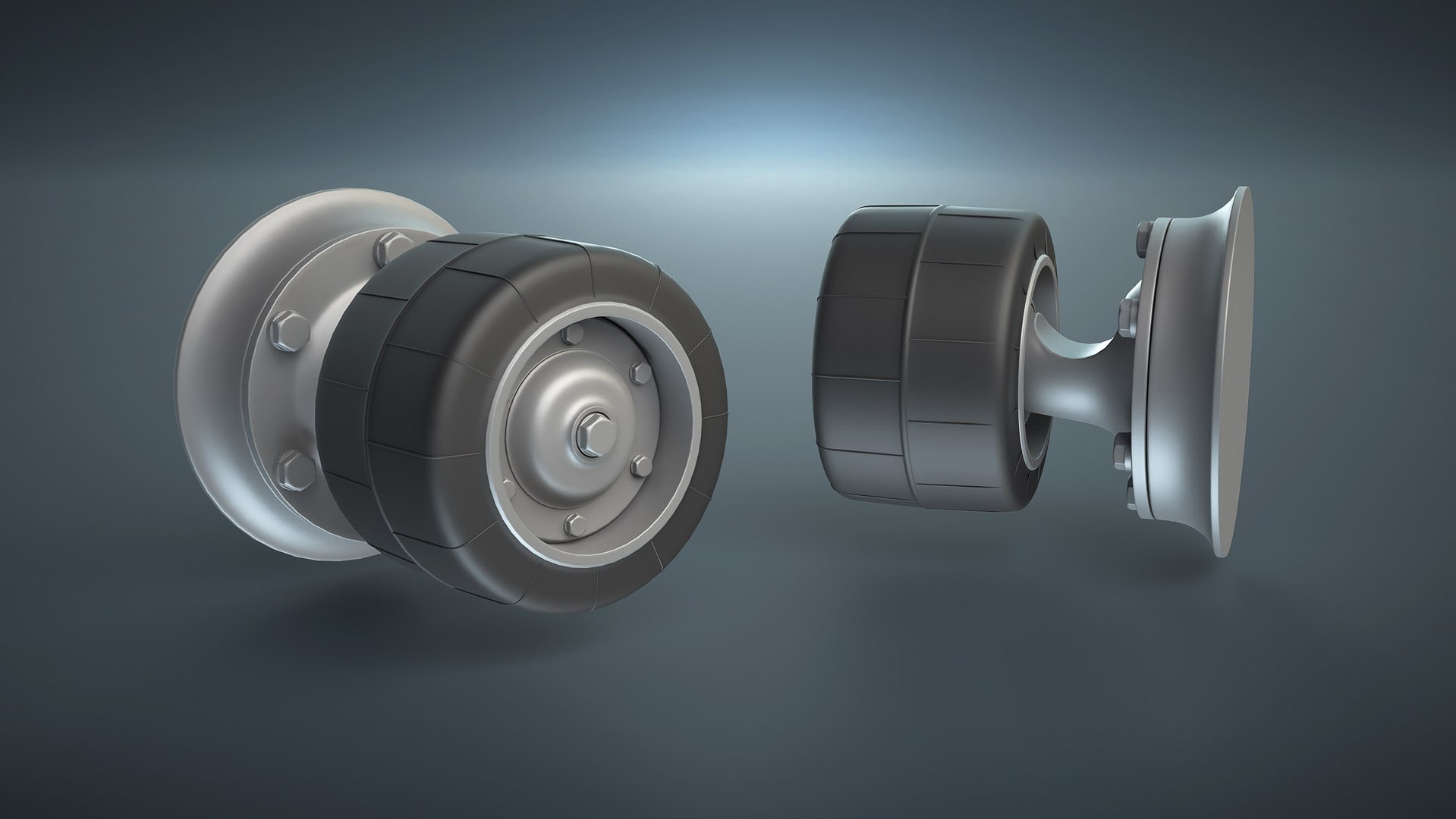 3D BMP IFV Wheels High-Poly Set - TurboSquid 1955499