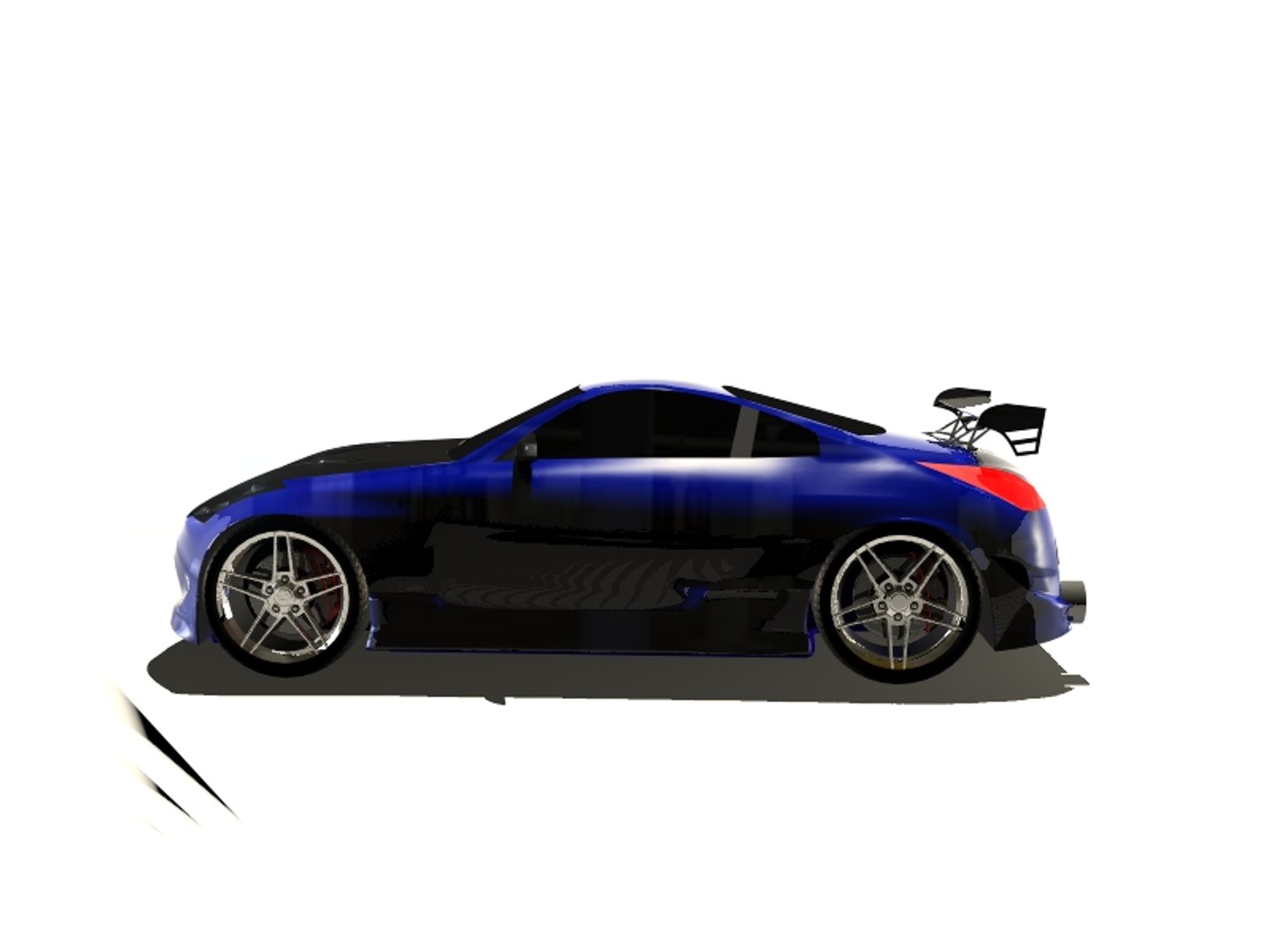 3d Model Nissan 350z Car