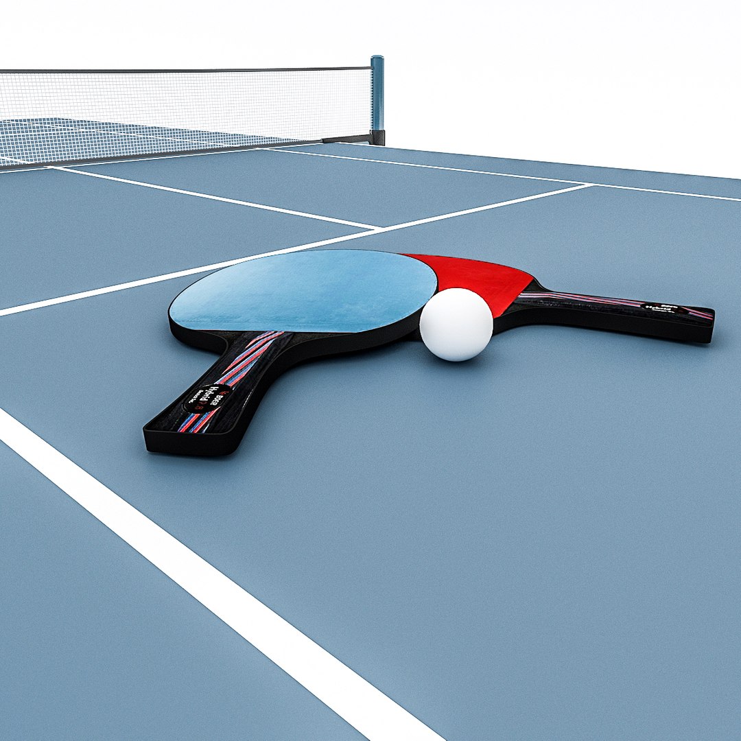 Table Tennis 3D Model - TurboSquid 1419028