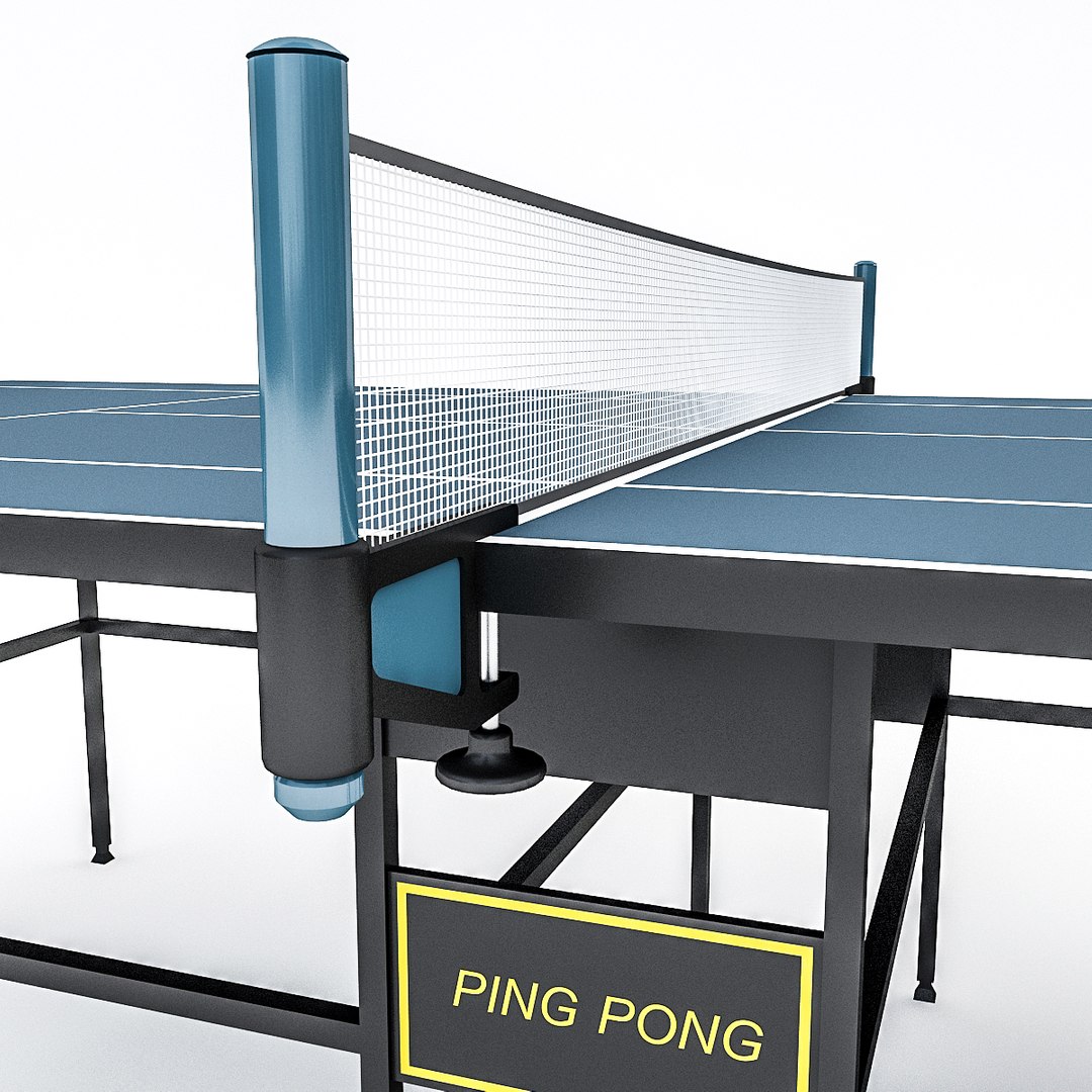 Table Tennis 3D Model - TurboSquid 1419028