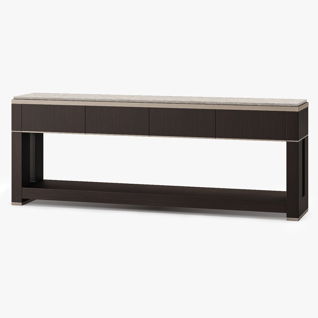 3d 3ds Holly Hunt Ghost Console