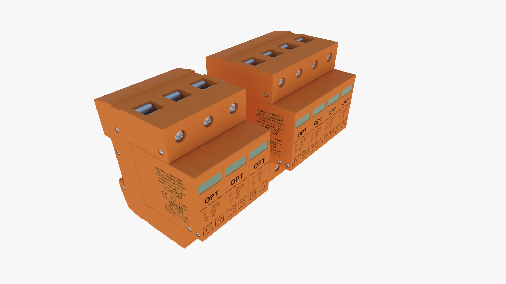 Photovoltaic Fuse 3D Model - TurboSquid 1979179