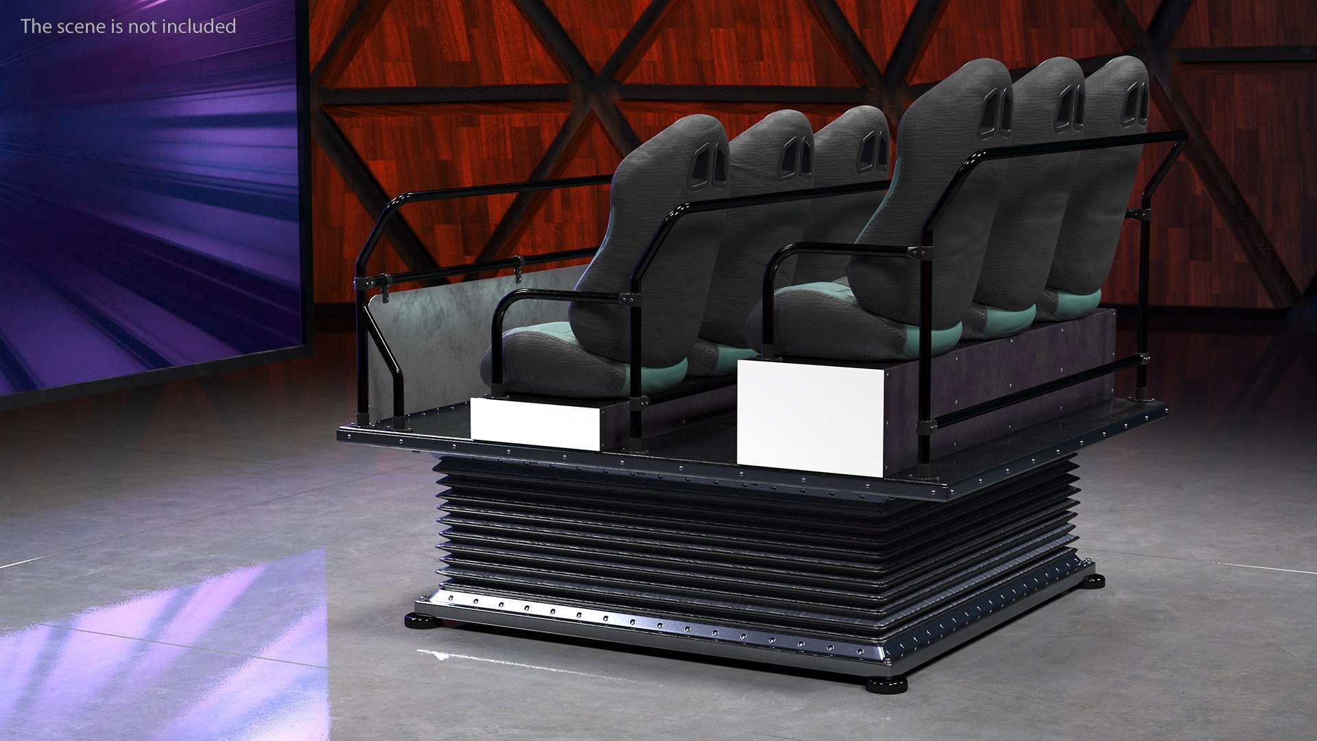 3D Dynamic Cinema Game Machine 7D model - TurboSquid 1766839