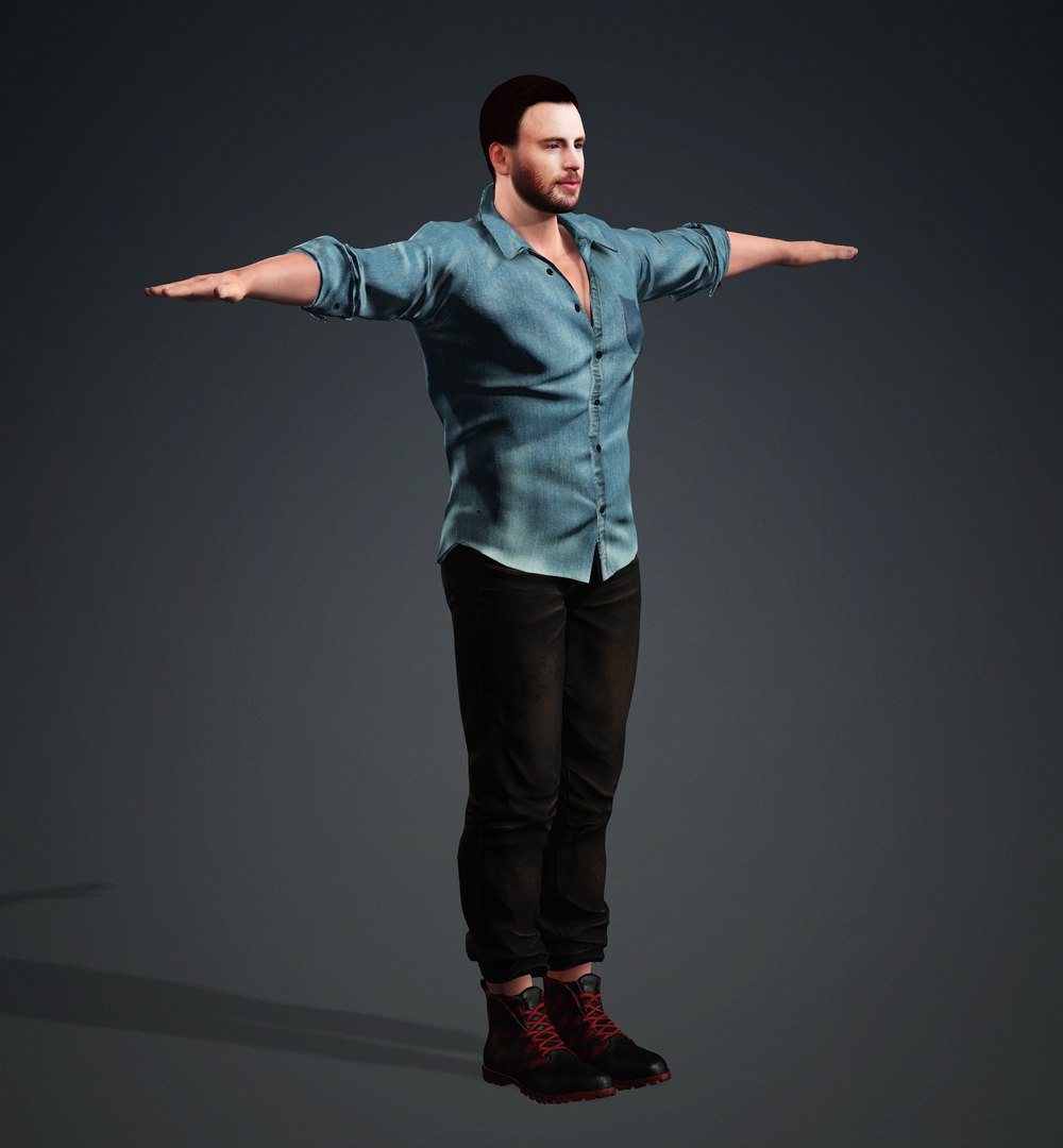 3D Model Chris Evans - TurboSquid 2285680