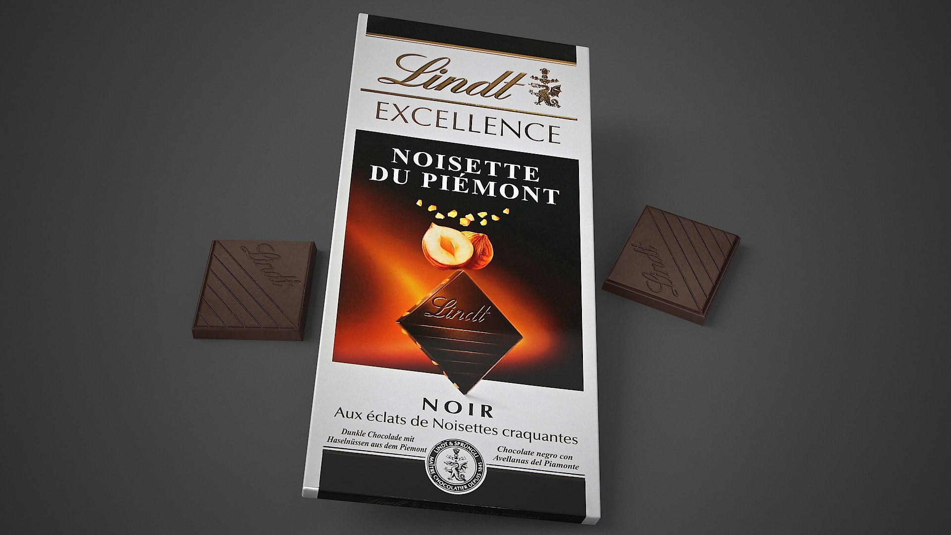 3D lindt excellence noisette du model - TurboSquid 1636827