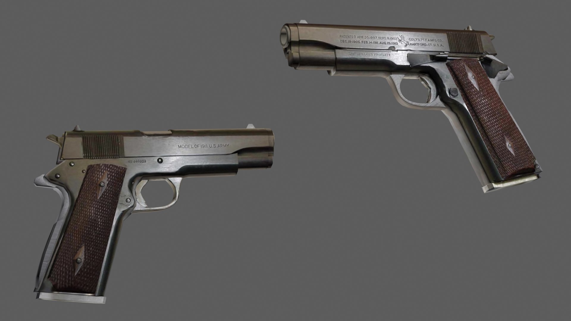 m1911 pistol x