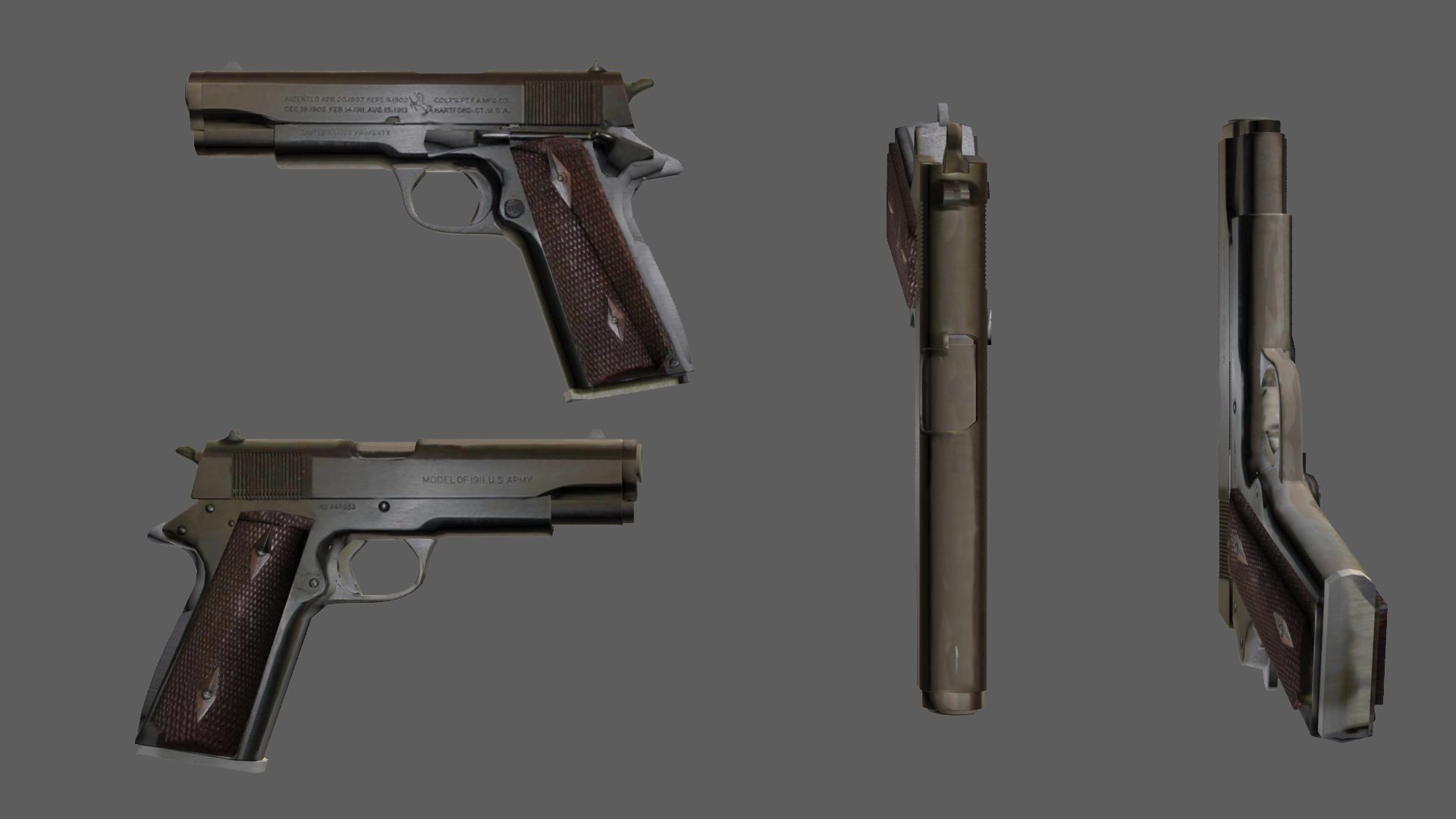 m1911 pistol x