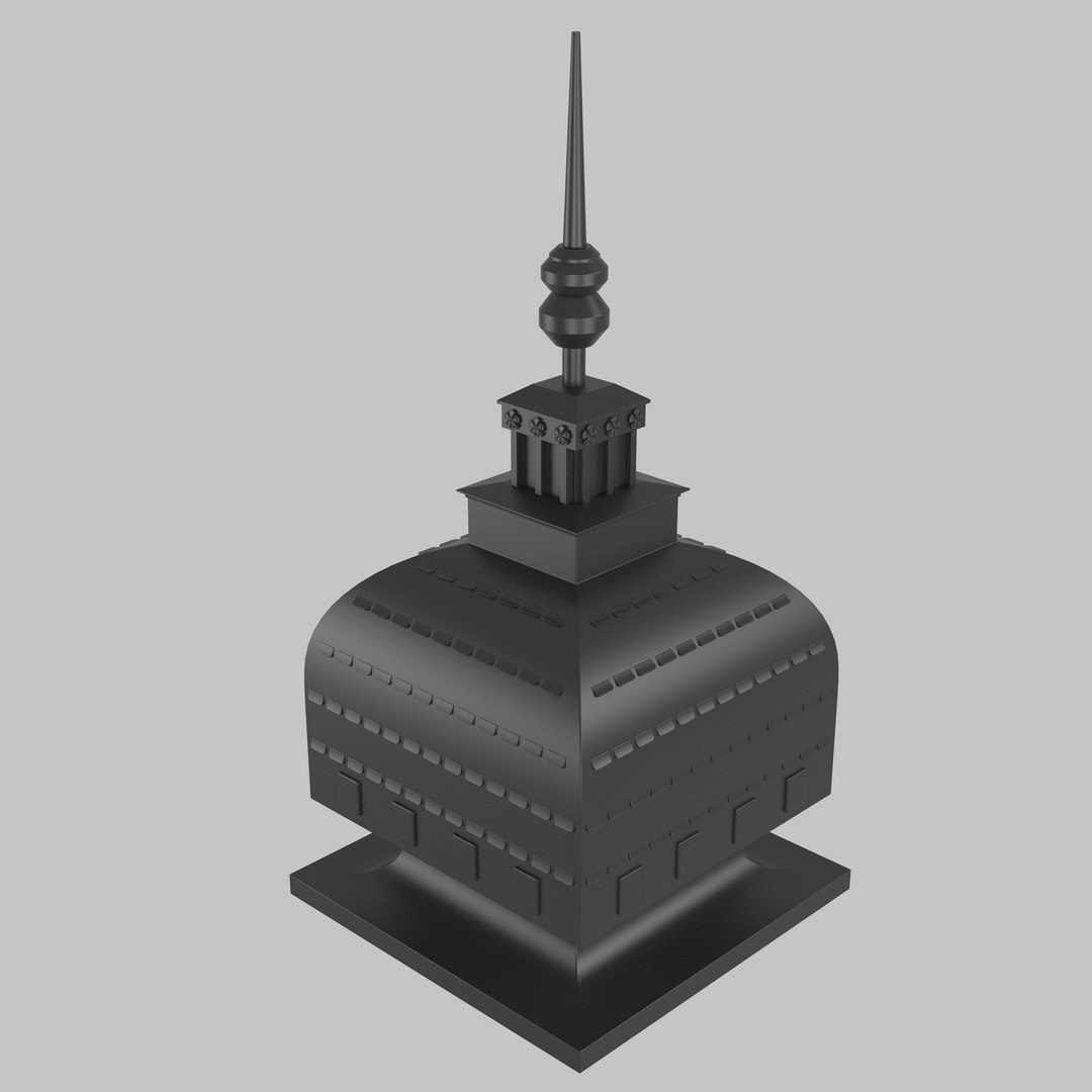 Metal Roof Model 3D Model - TurboSquid 2094131