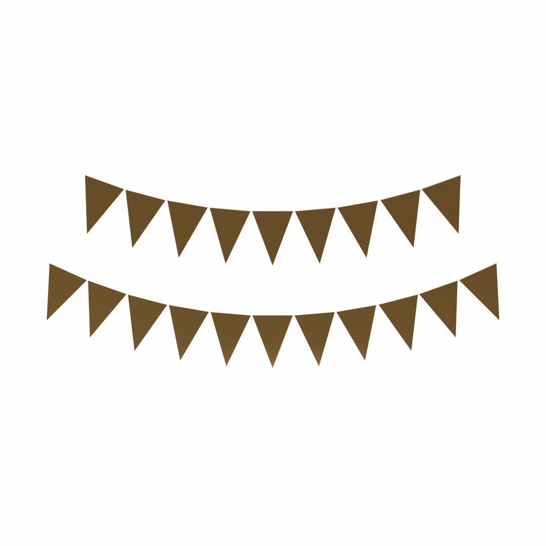 Gold Party Flags 3D - TurboSquid 2034911