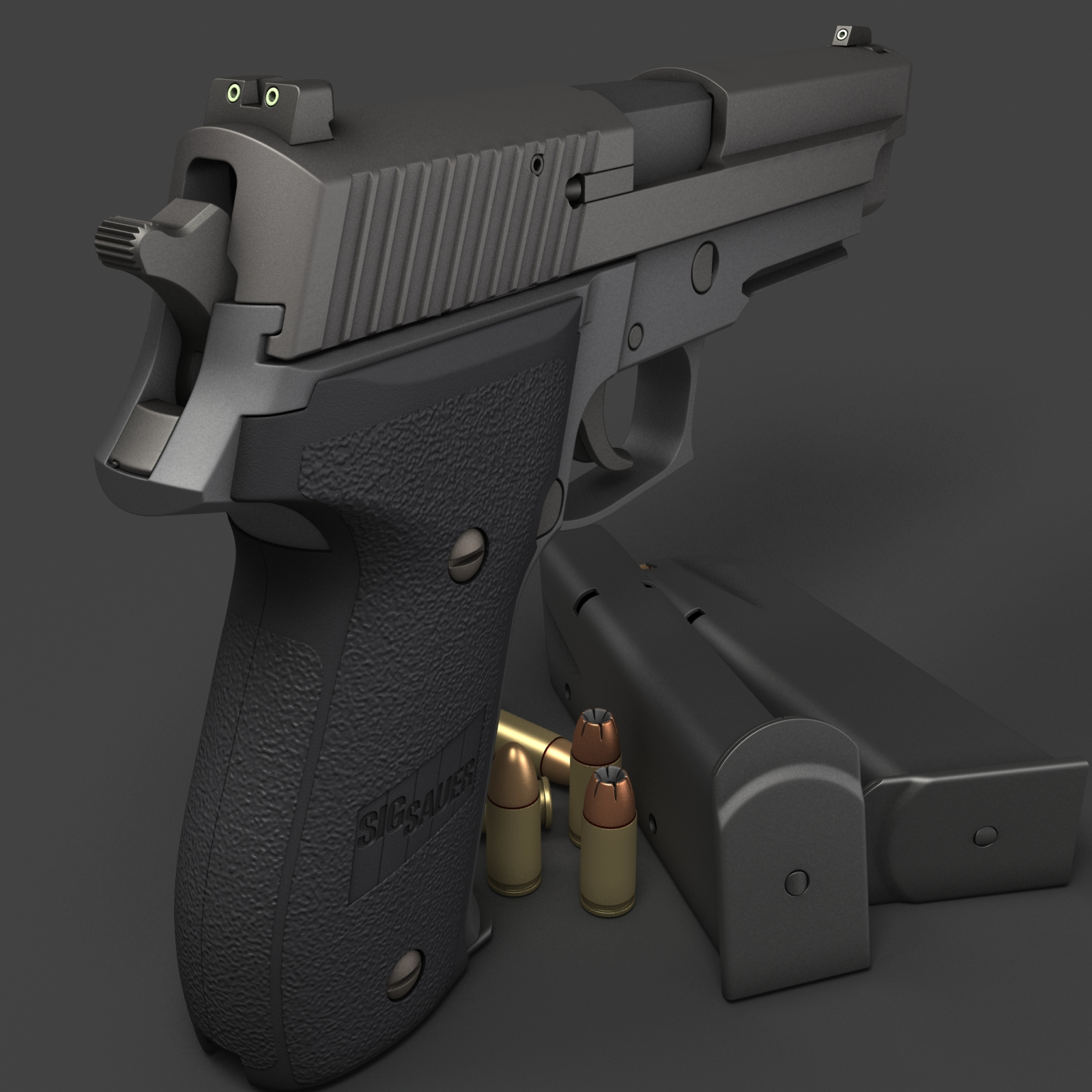 3d sig sauer p226 pistols