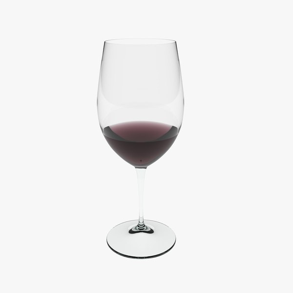 Wine Glass-Red-Cabernet Merlot-03 3D model - TurboSquid 1763686