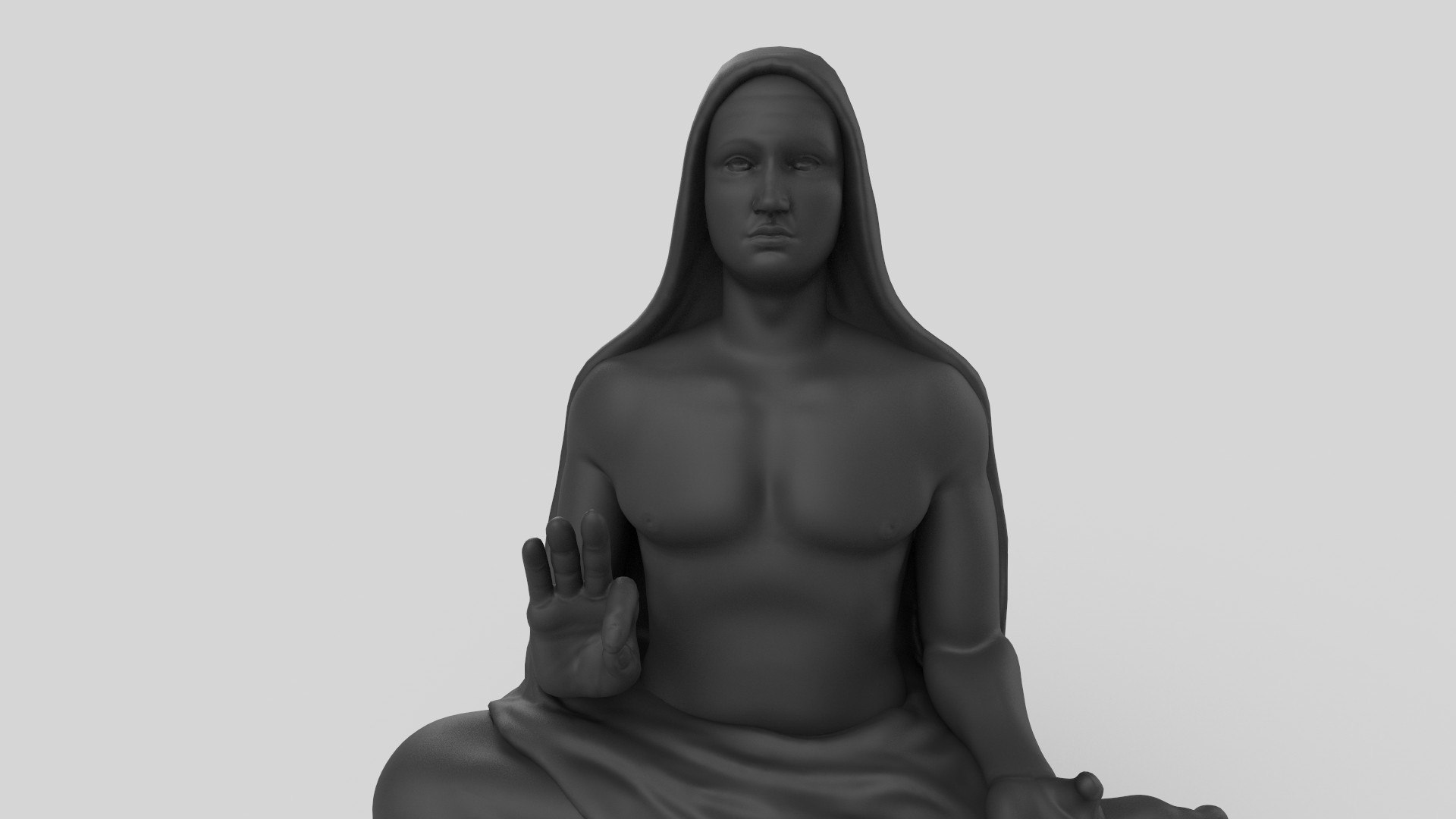 3D Shankaracharya - TurboSquid 2253088