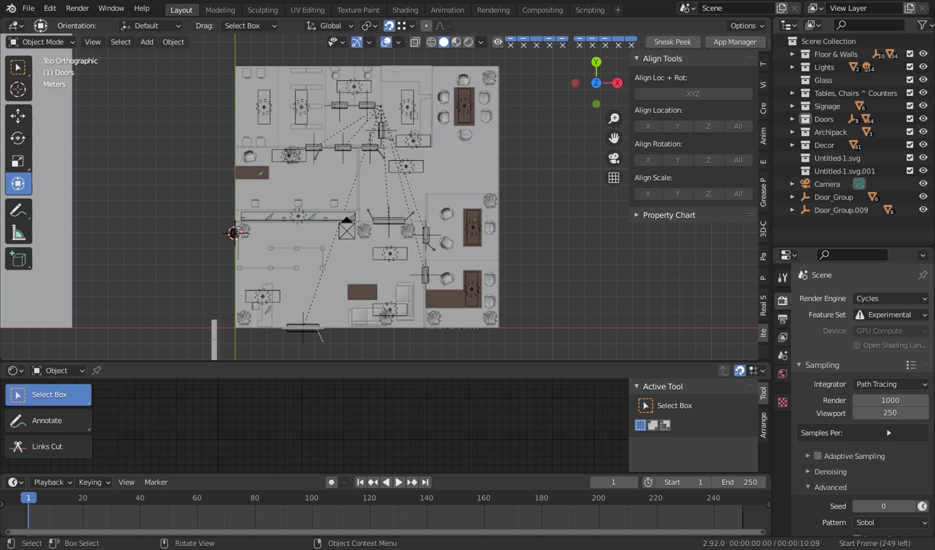 Floor bank model - TurboSquid 1561673