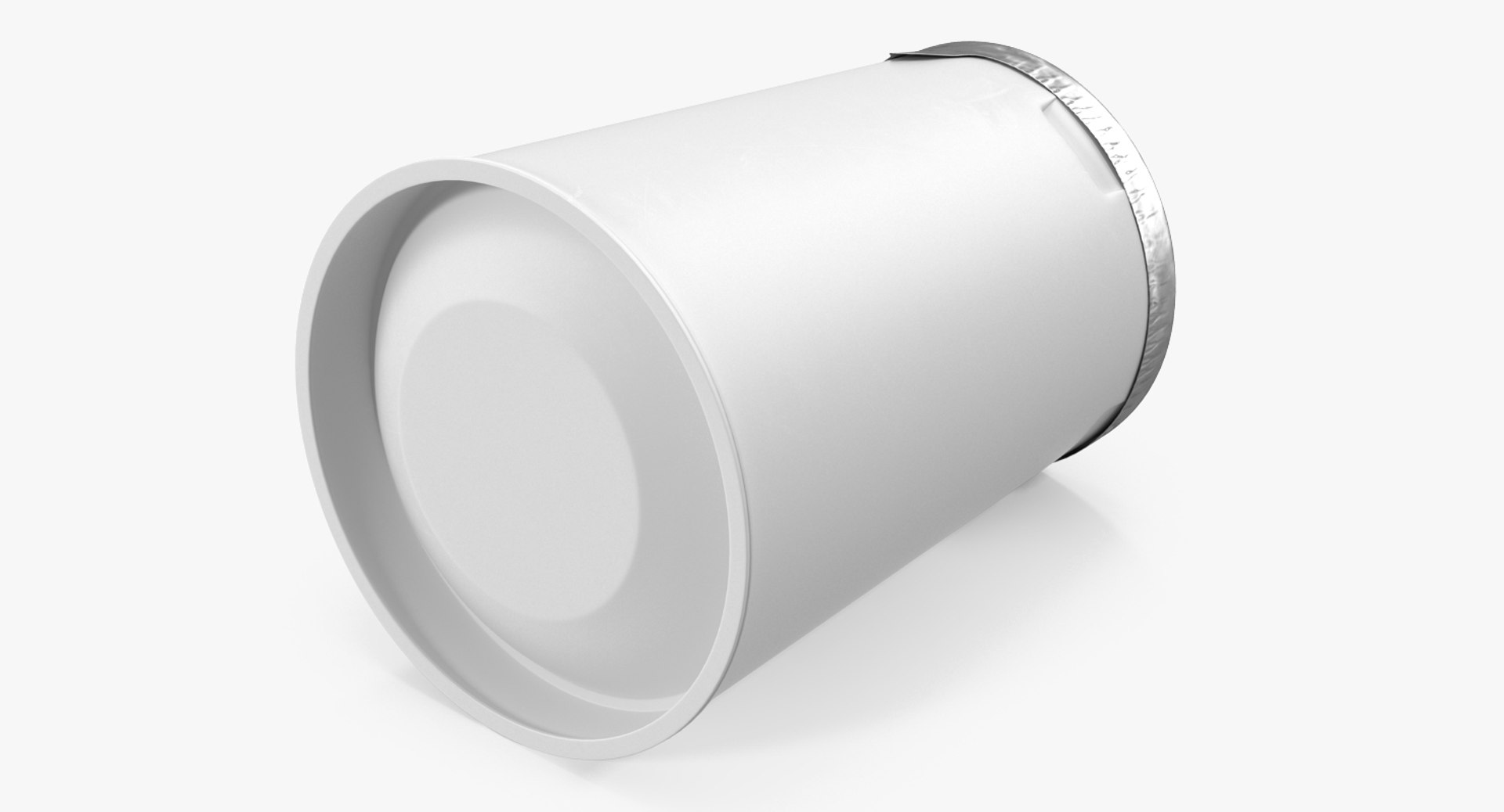 3d Generic Yogurt Packaging