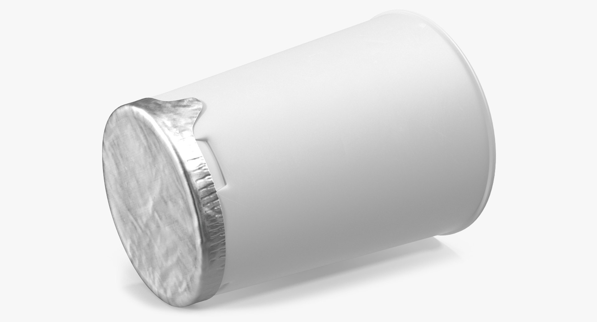 3d Generic Yogurt Packaging