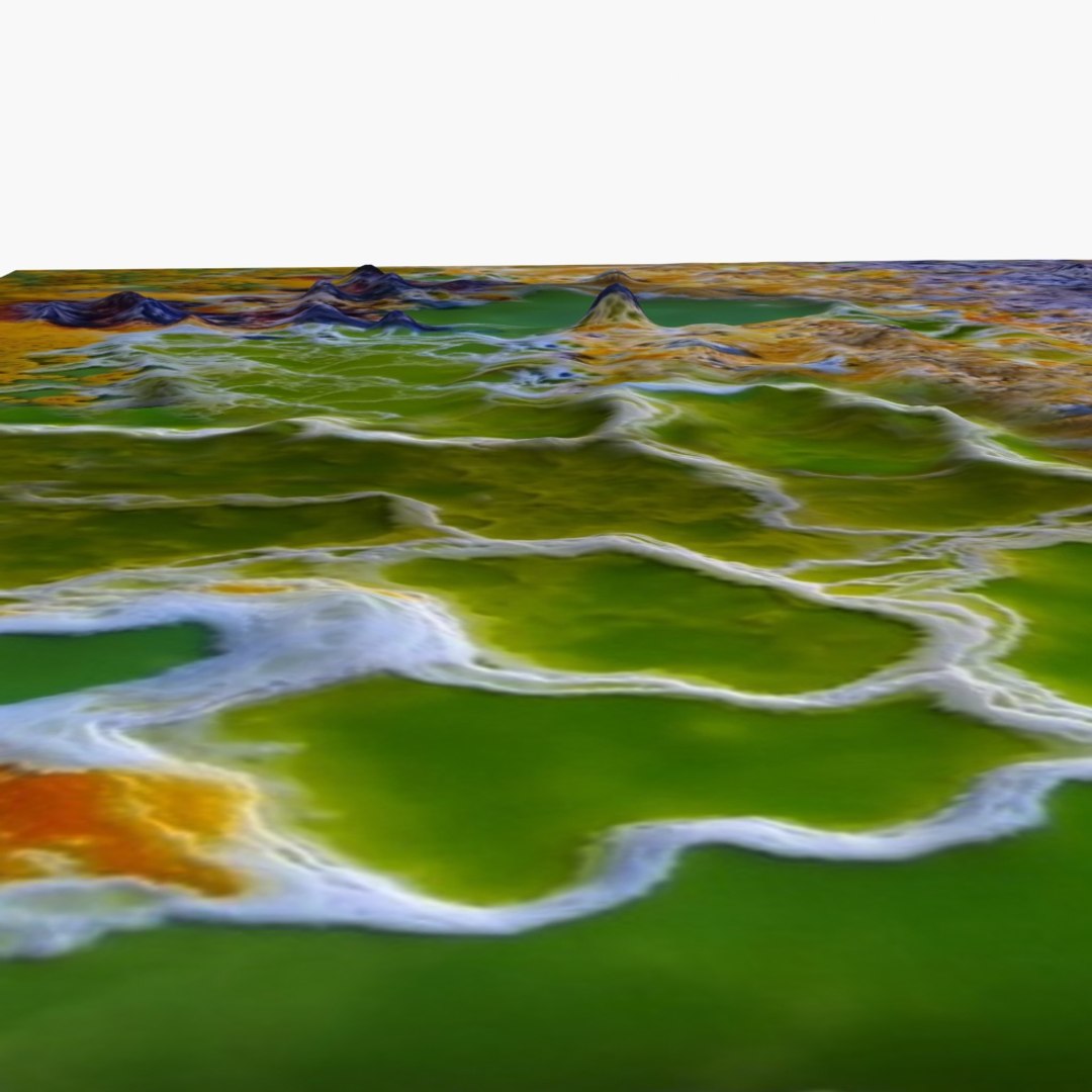 3D Acid Lake - TurboSquid 1604864