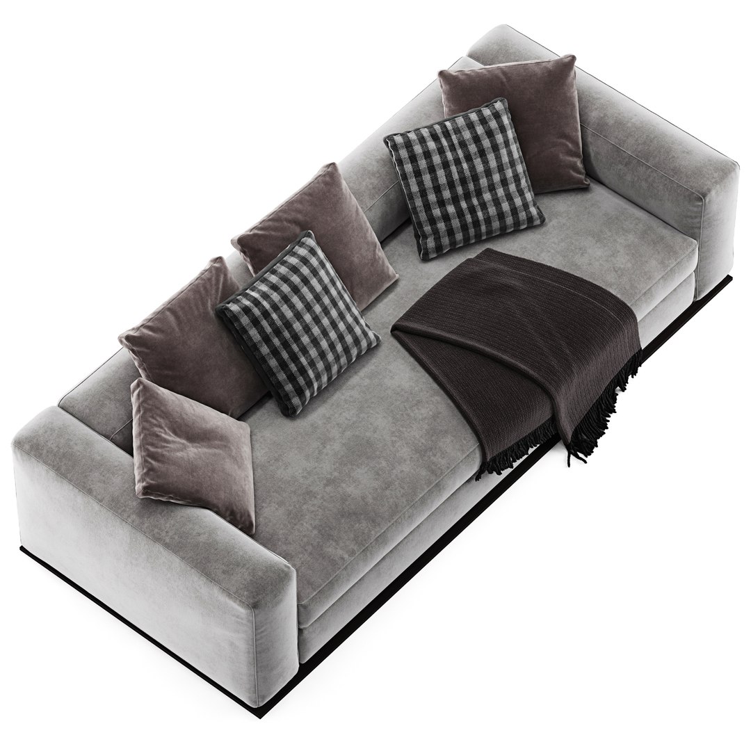 3D Minotti Leonard Sofa - TurboSquid 1726943