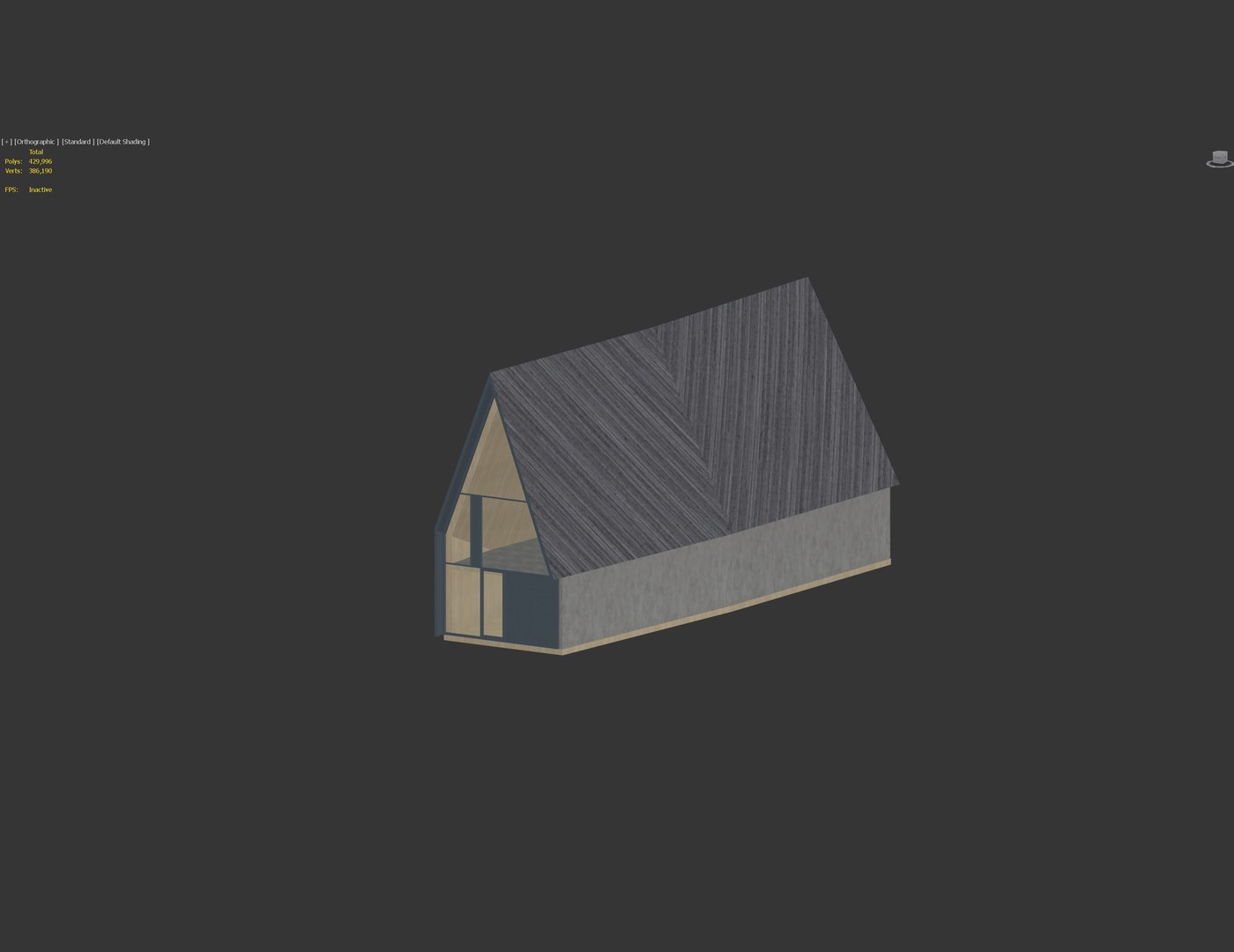 Family House 29 - Created With Fully Parametric Revit Families 3D Model ...