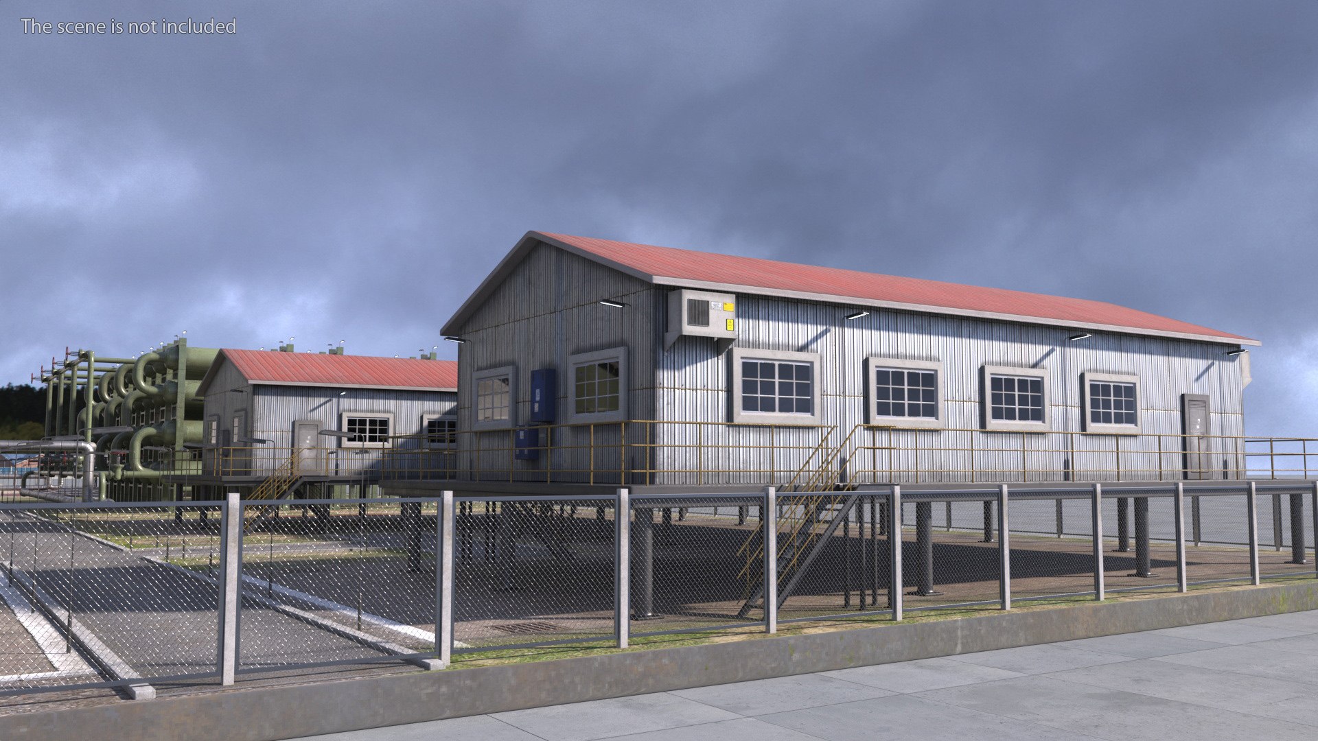 3D Operations Station Red - TurboSquid 2317835