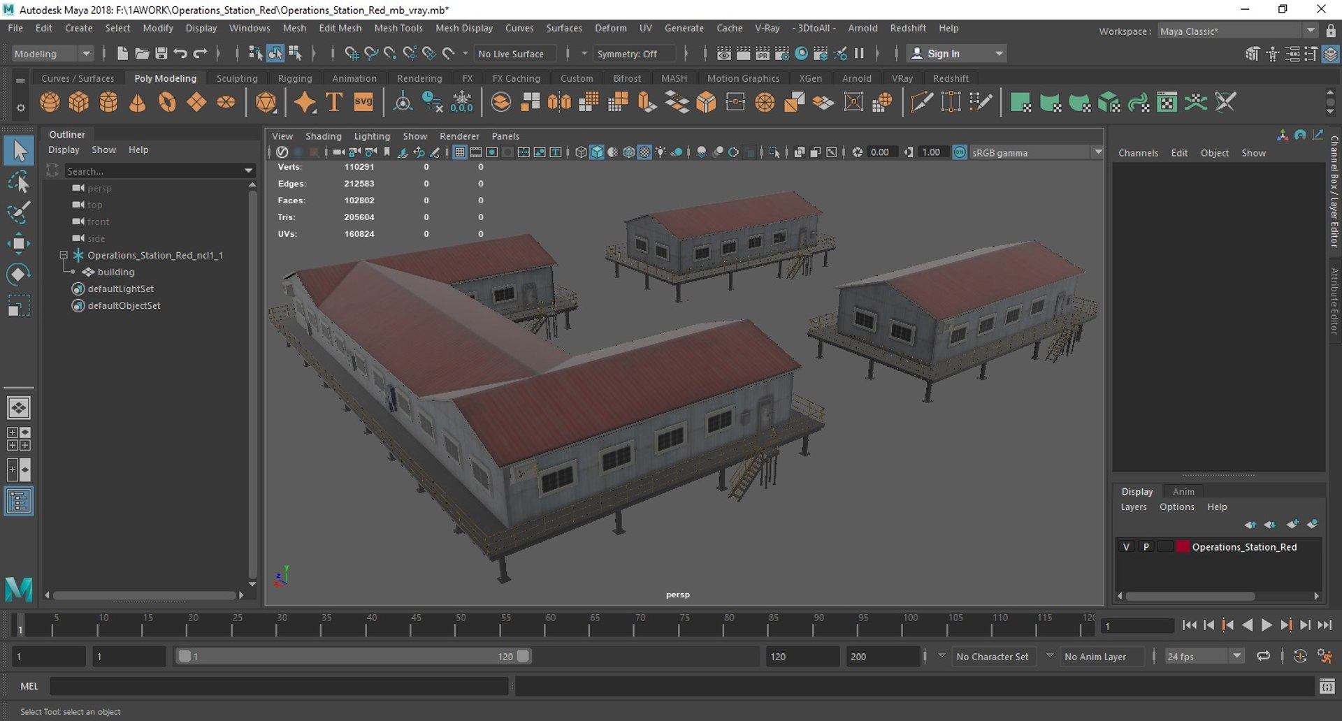3D Operations Station Red - TurboSquid 2317835
