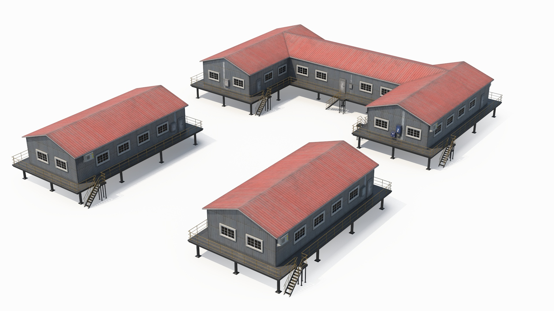 3D Operations Station Red - TurboSquid 2317835