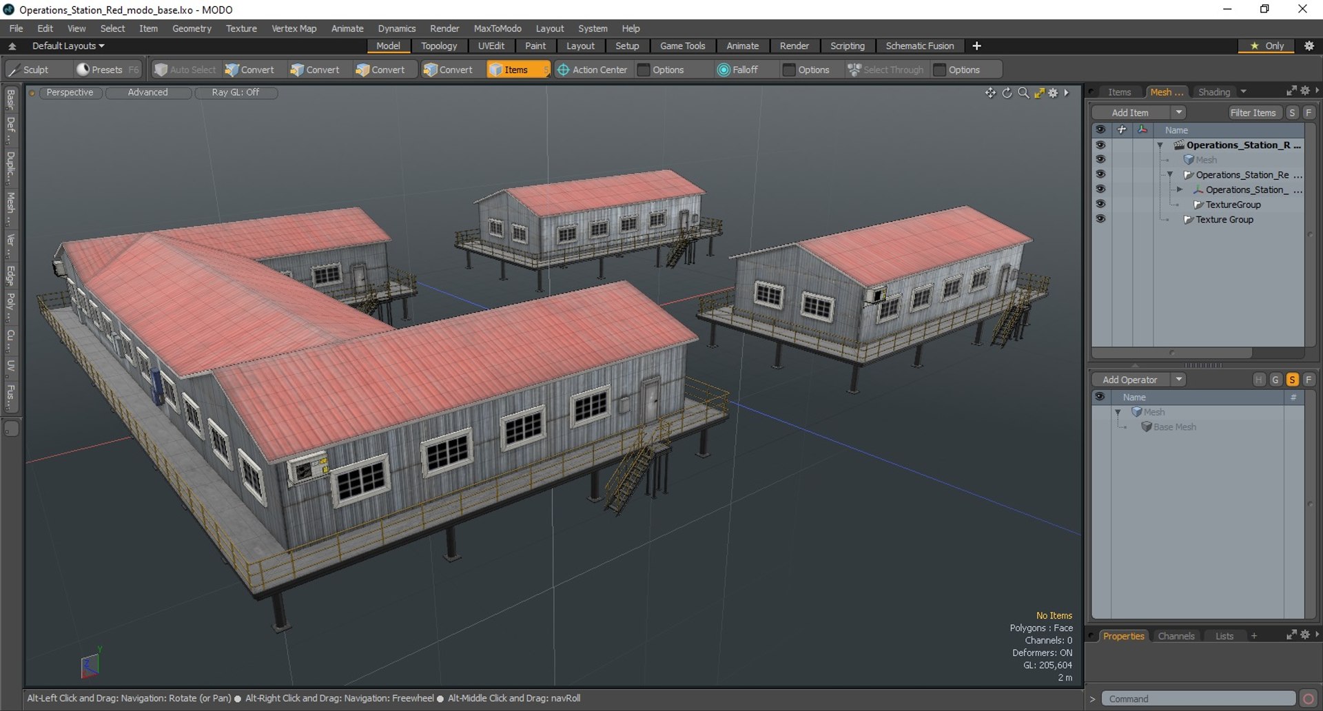 3D Operations Station Red - TurboSquid 2317835