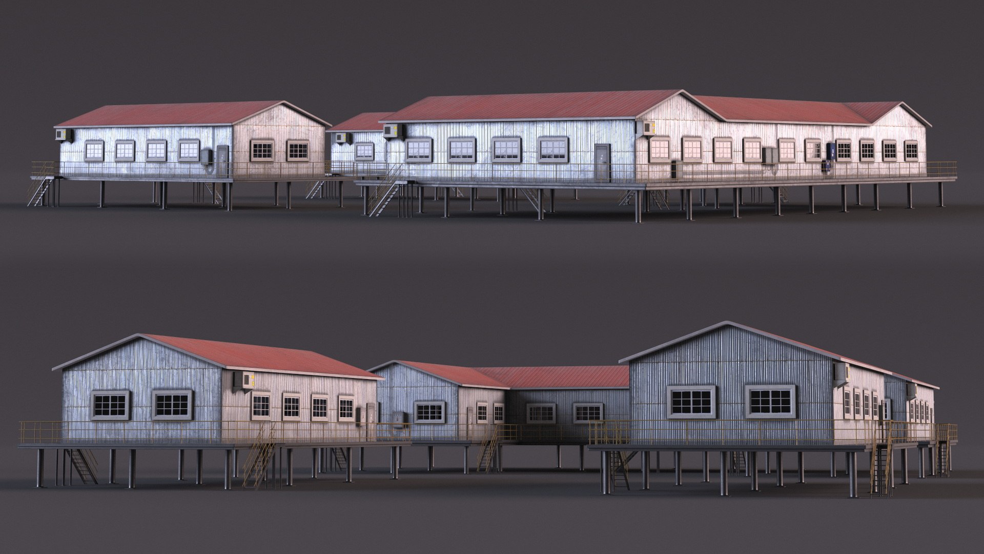 3D Operations Station Red - TurboSquid 2317835