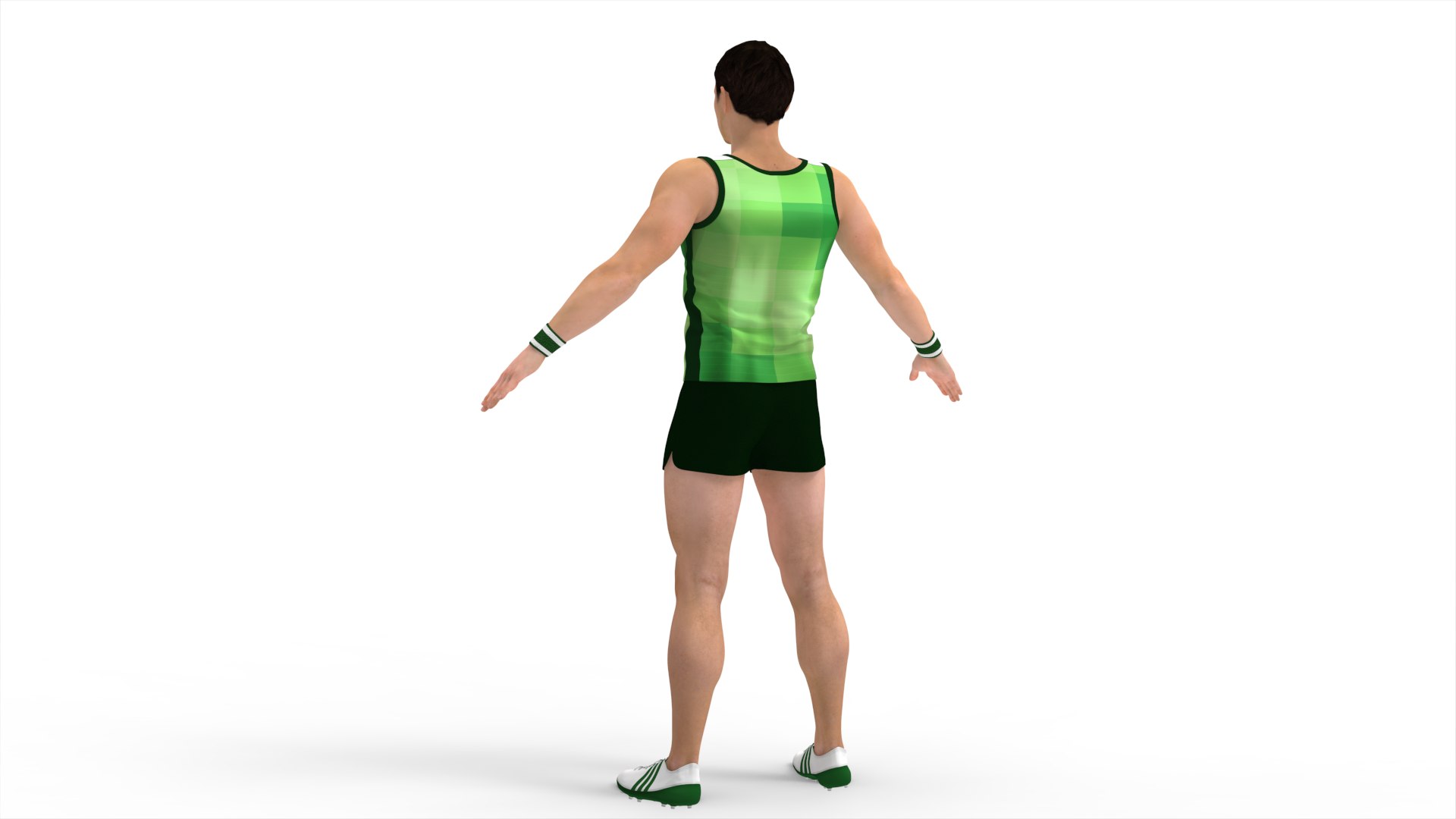 3D Athlete Runner - TurboSquid 2005876