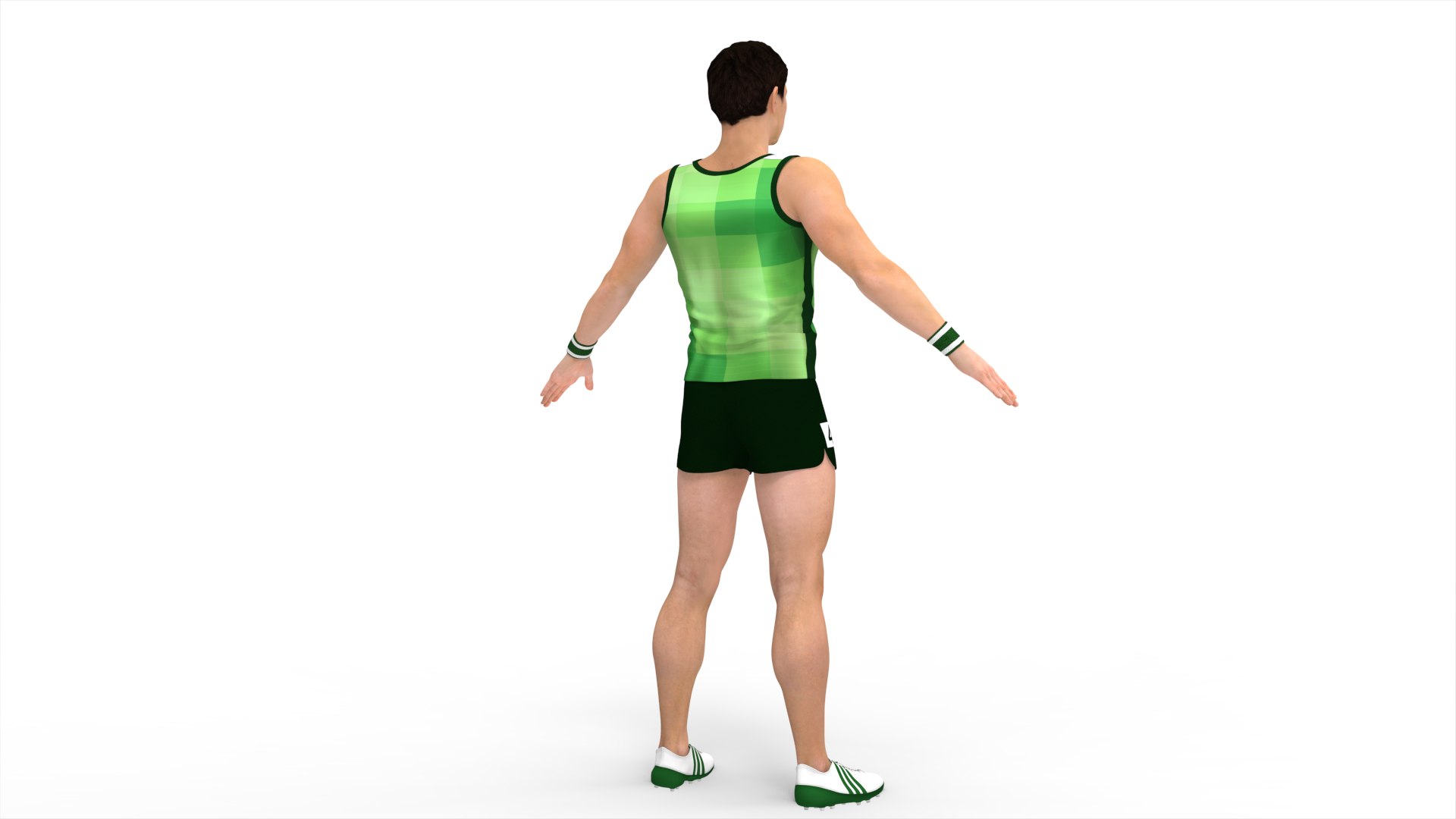 3D Athlete Runner - TurboSquid 2005876