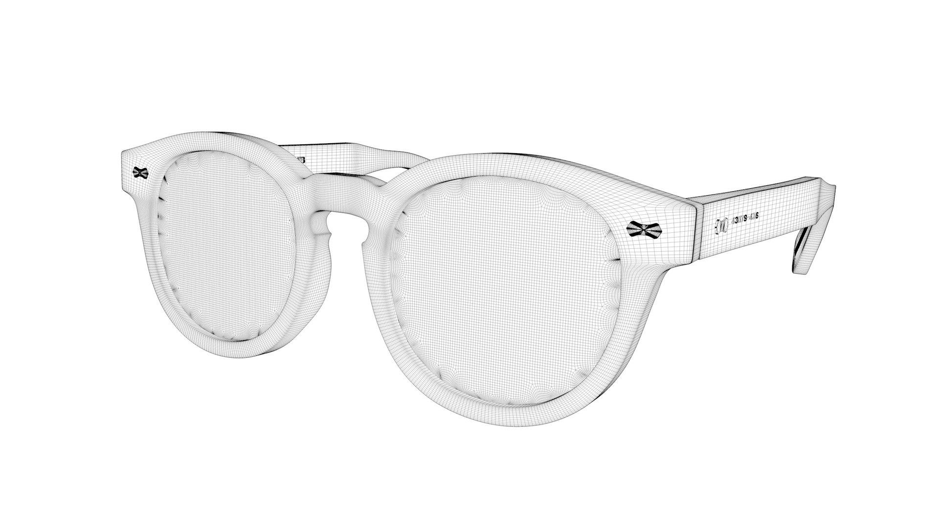 Transparent Frame Sunglasses 3D Model - TurboSquid 1870199