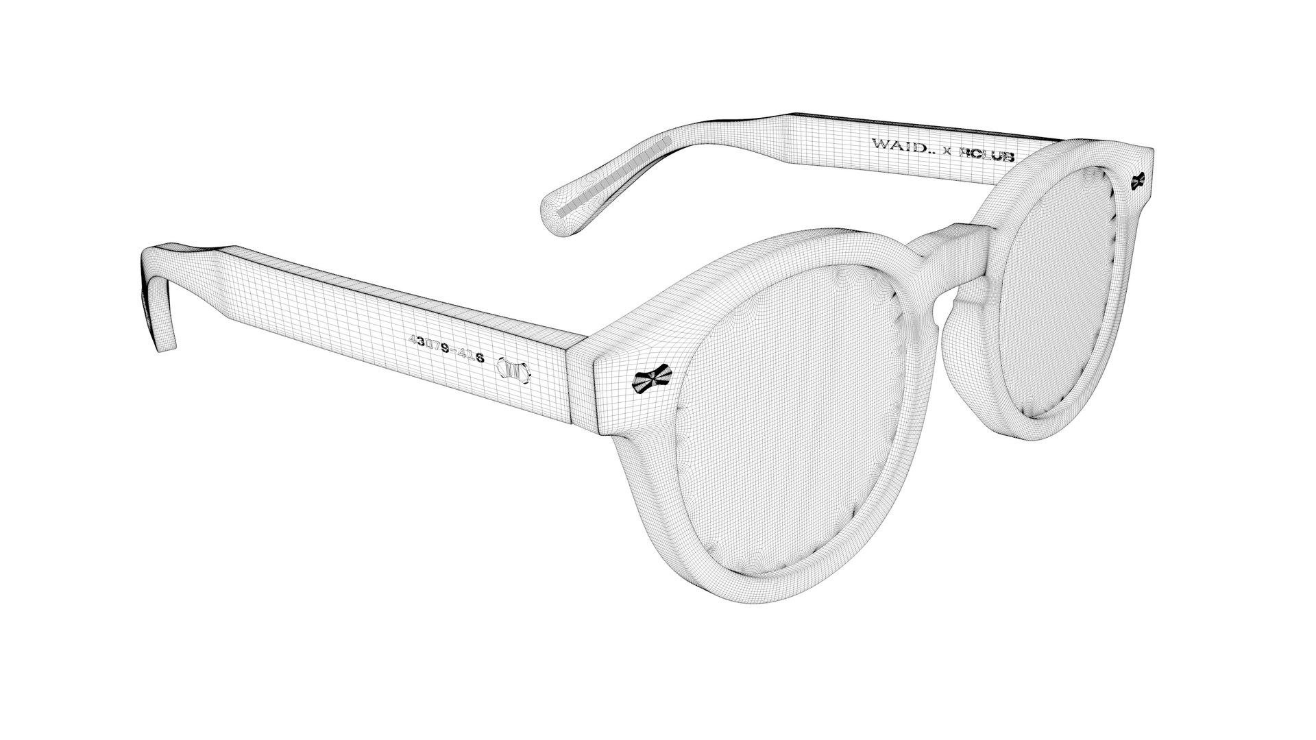 Transparent Frame Sunglasses 3D Model - TurboSquid 1870199