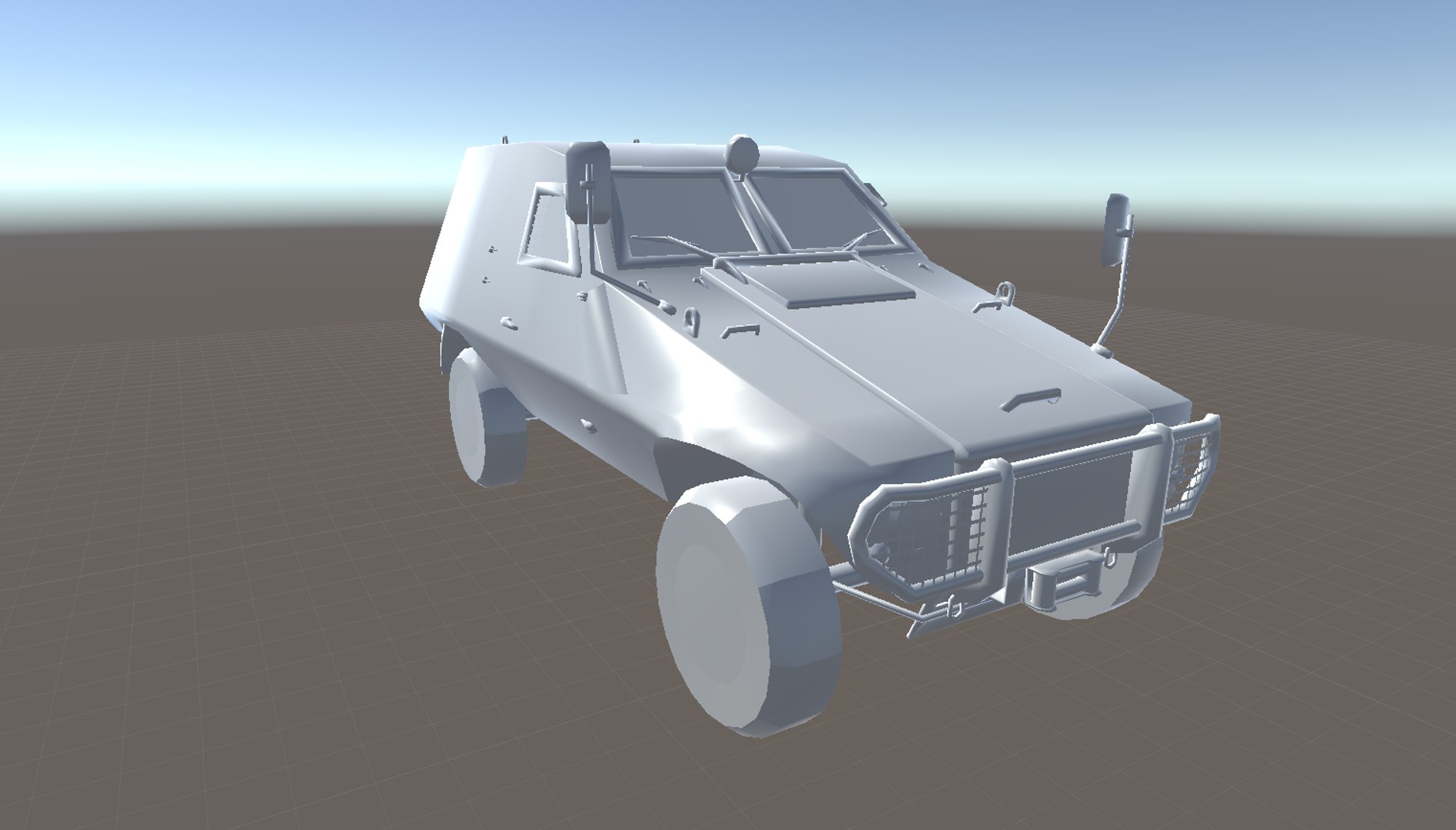 3d police armoured car akrep model