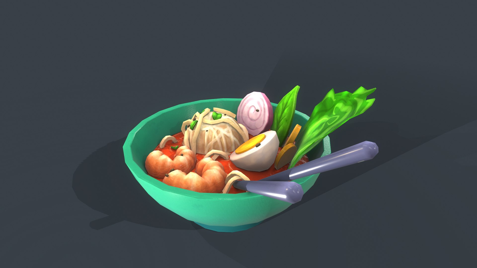 Soup 3D Model - TurboSquid 1611581
