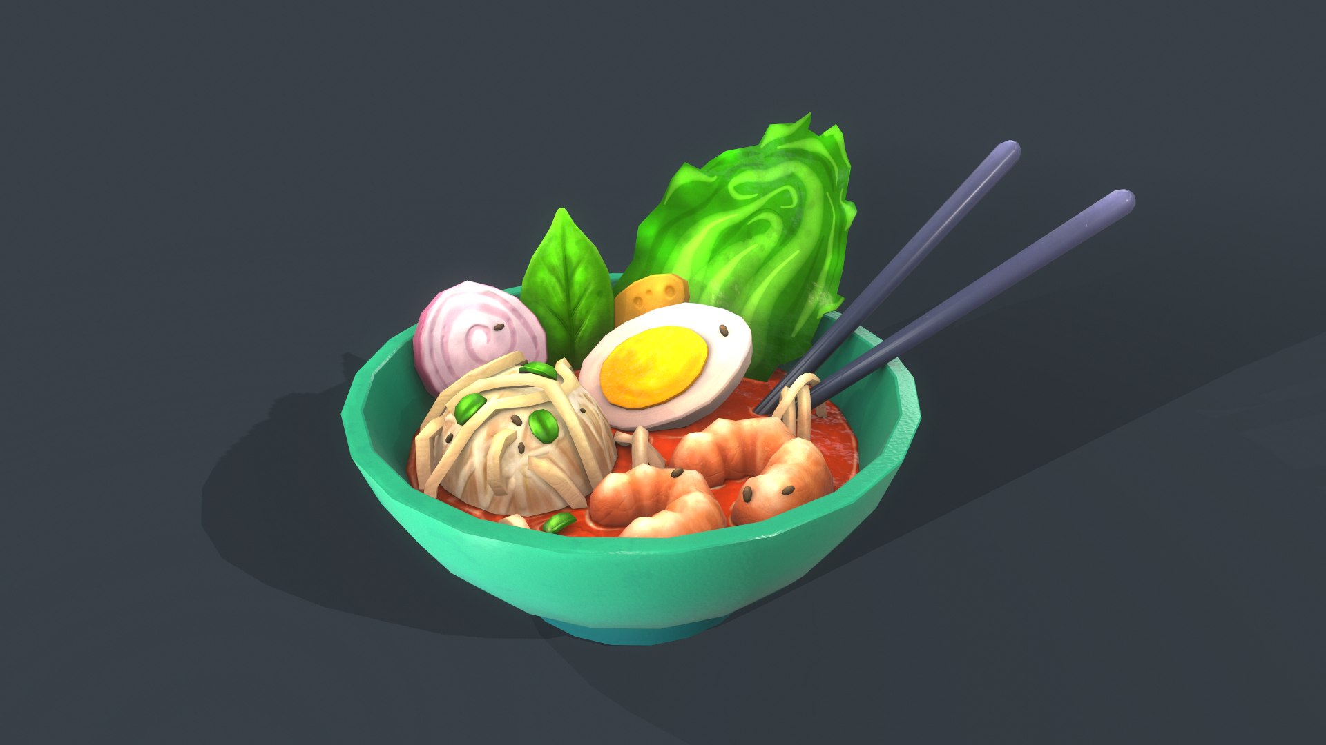 Soup 3D Model - TurboSquid 1611581
