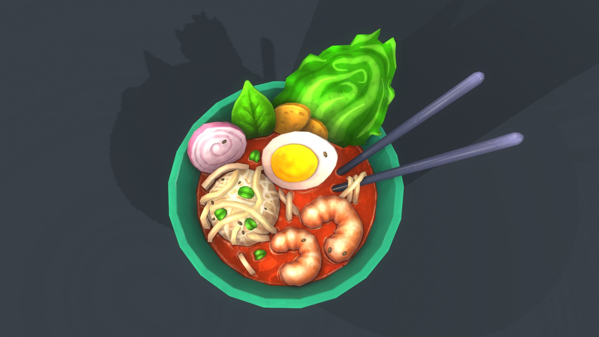 Soup 3D Model - TurboSquid 1611581