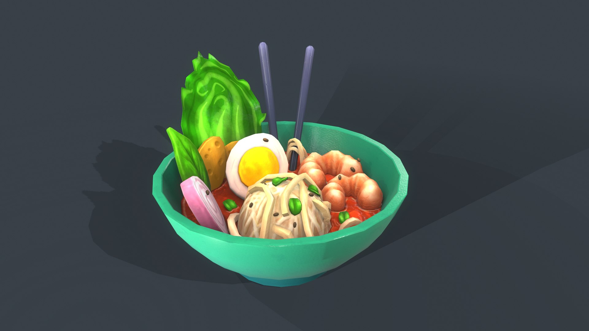 Soup 3D Model - TurboSquid 1611581