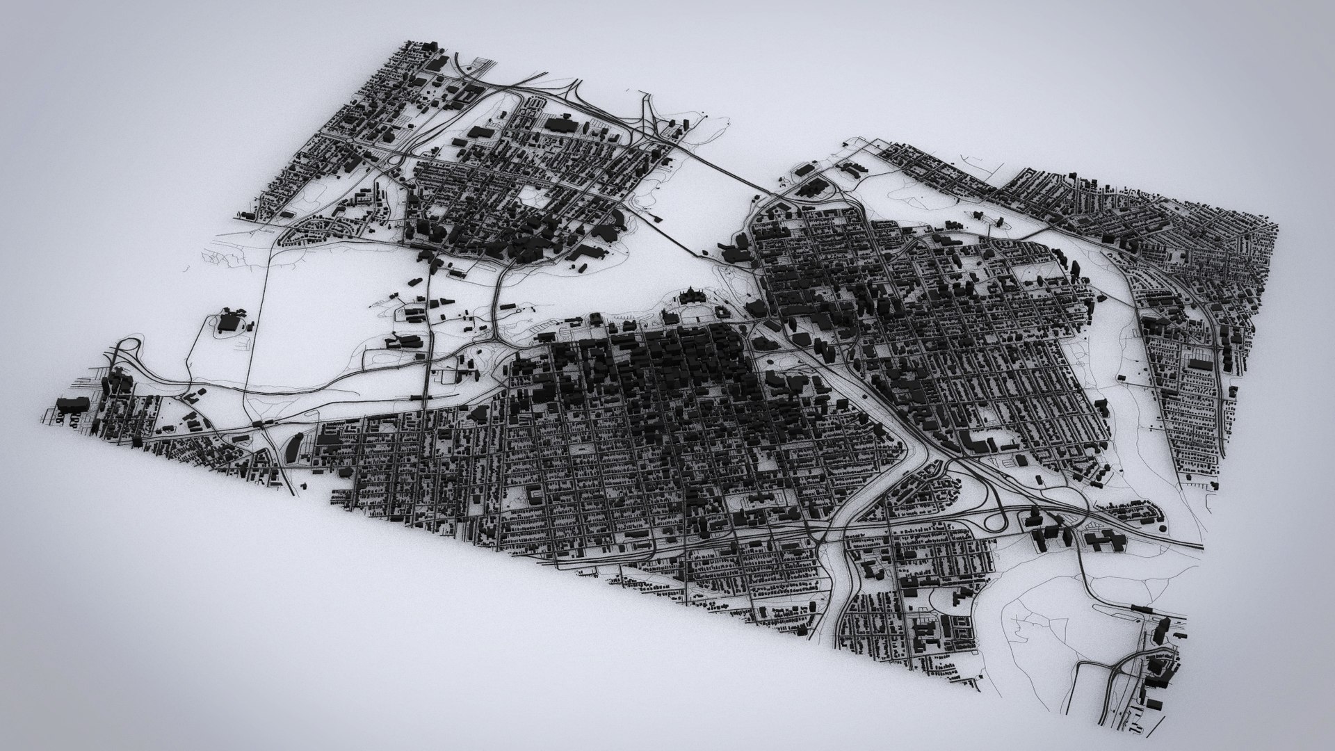 3D Cityscape Ottawa Canada - TurboSquid 1807934