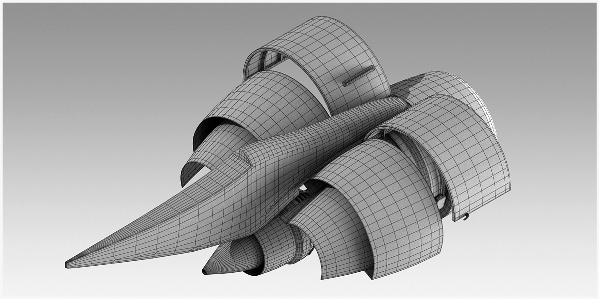 Airbus A340 Engine 3D Model - TurboSquid 1462698